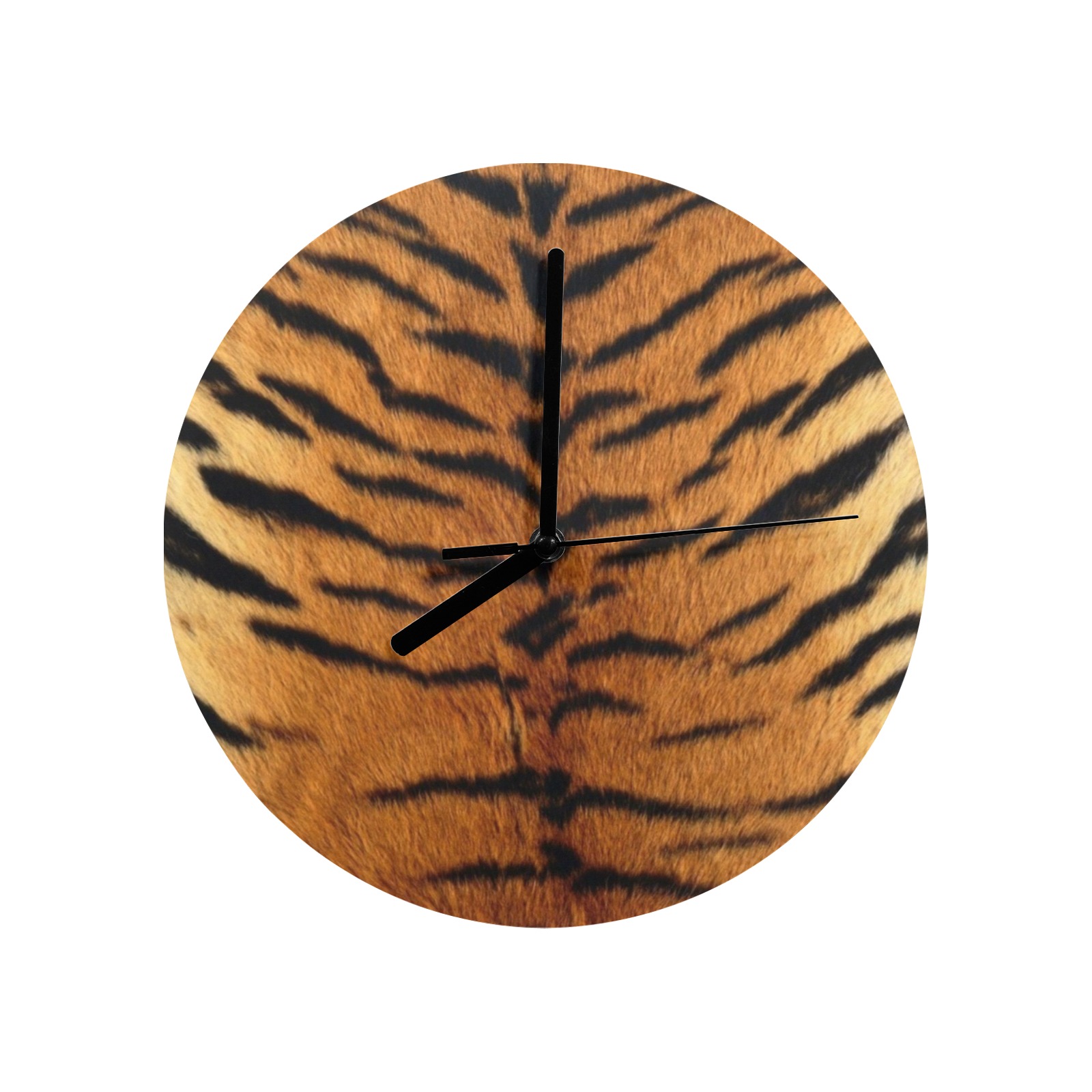 Tiger Back MDF Wall Clock | ID: D6775323