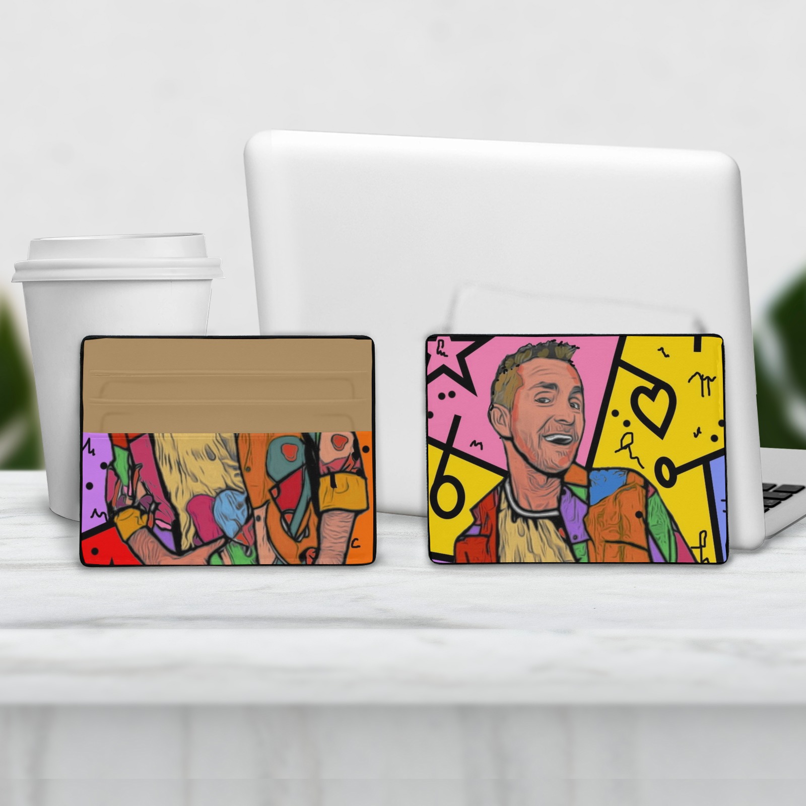 NB Pop Art by Nico Bielow Card Holder | ID: D6211294