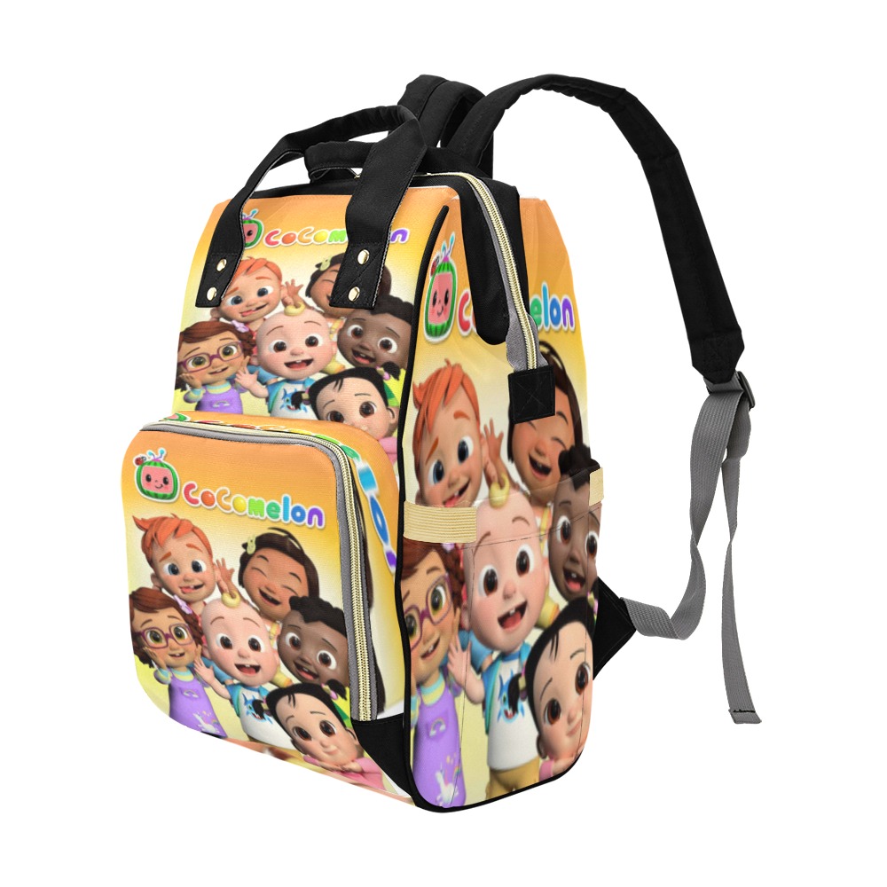 cocomelon Multi-Function Diaper Backpack/Diaper Bag (Model 1688) | ID ...