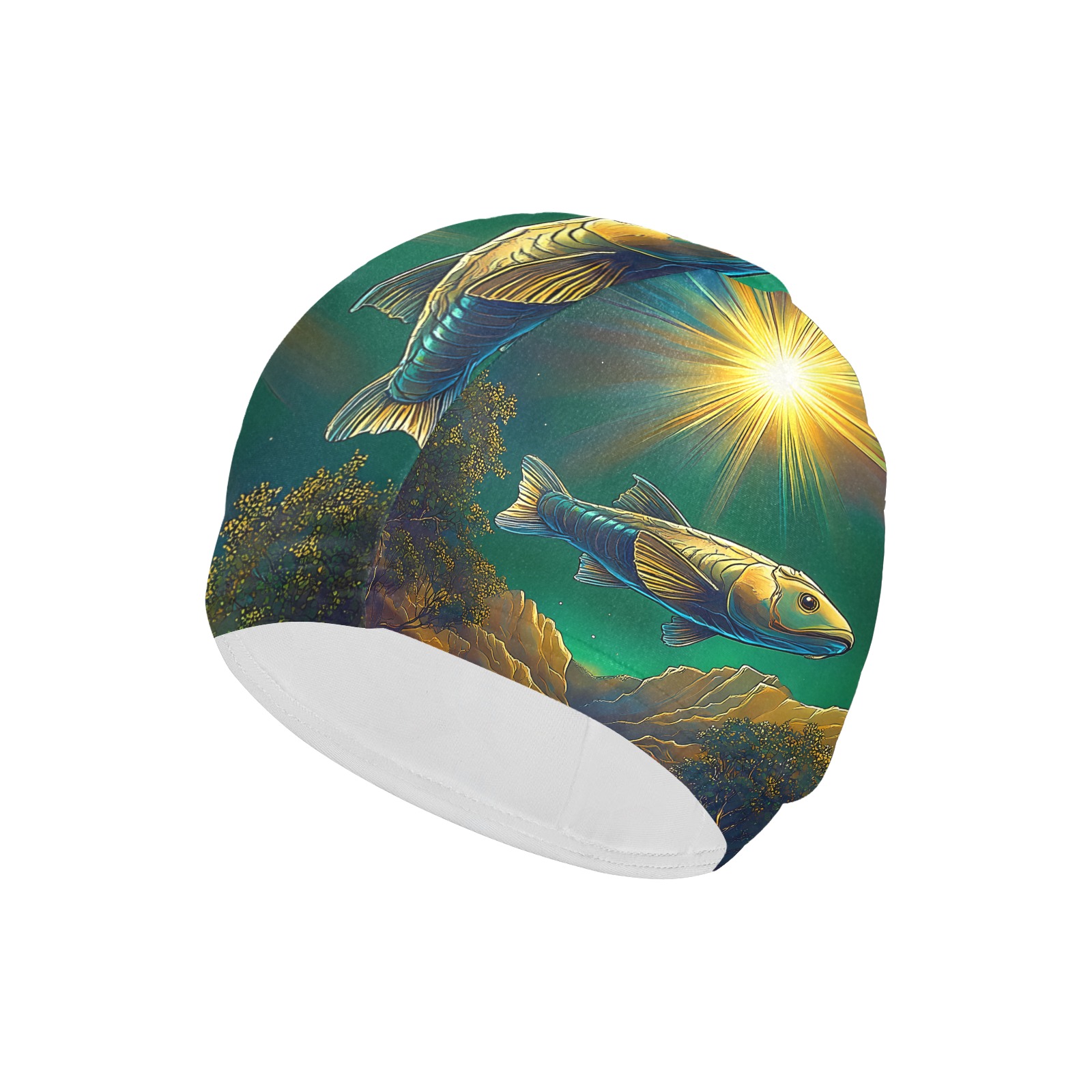 Celestial Swim Swim Cap | ID: D7266474