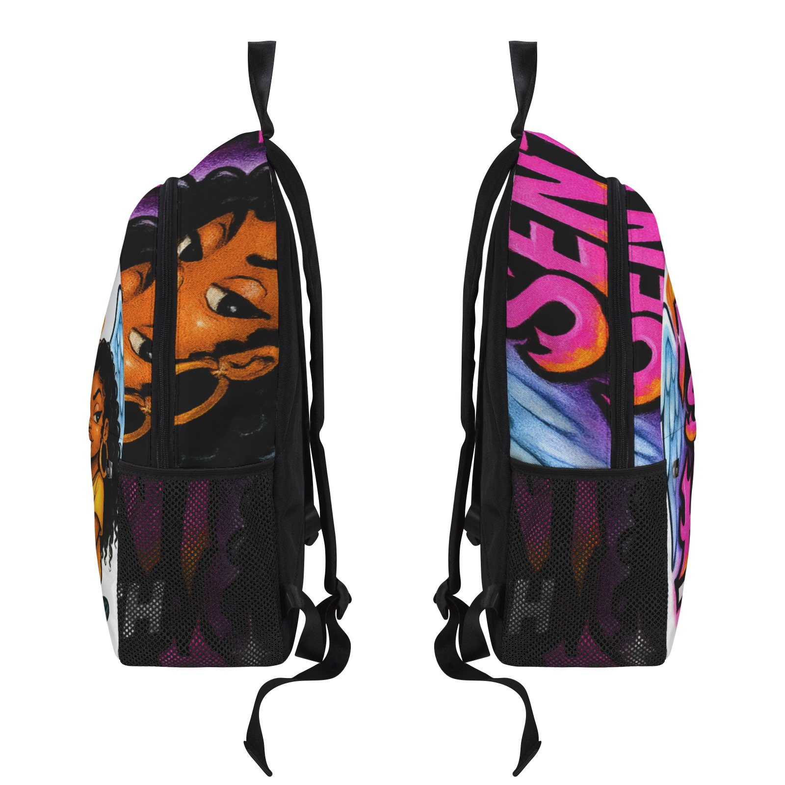 heaven sent with hood tendencies backpack Casual Backpack (Model 1754 ...