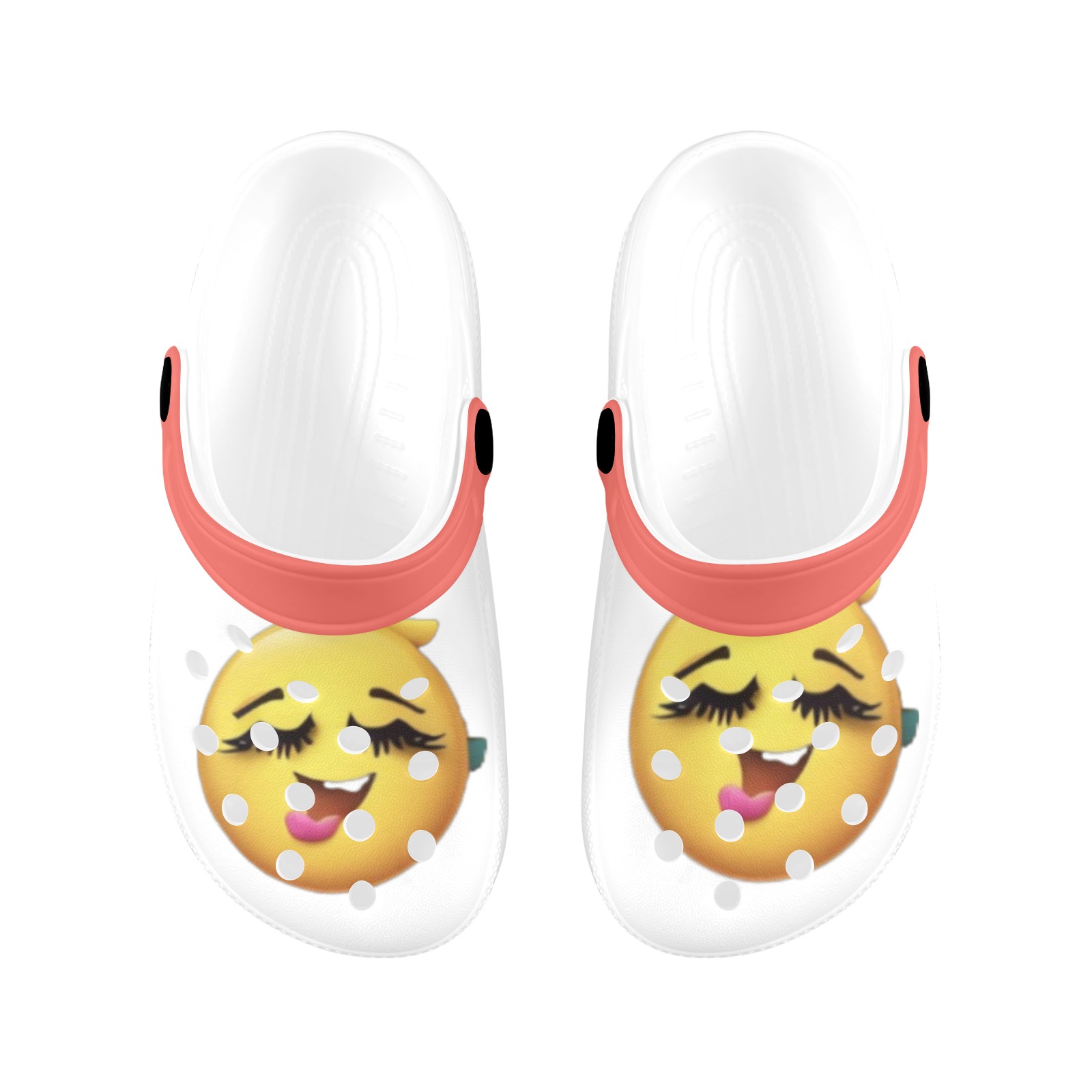 Emoji Clogs Custom Print Foam Clogs for Kids | ID: D7047936