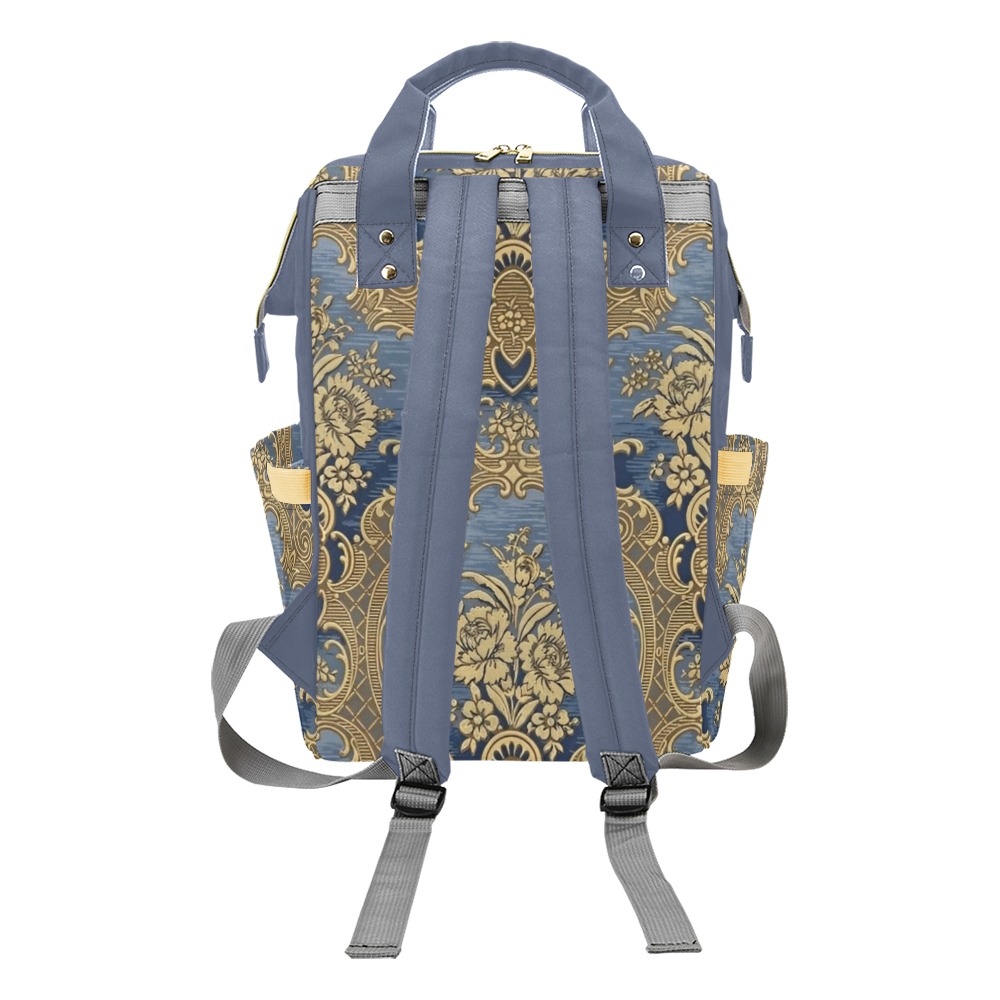 Blue Elegance Multi-Function Diaper Backpack/Diaper Bag (Model 1688) | ID: D6732559