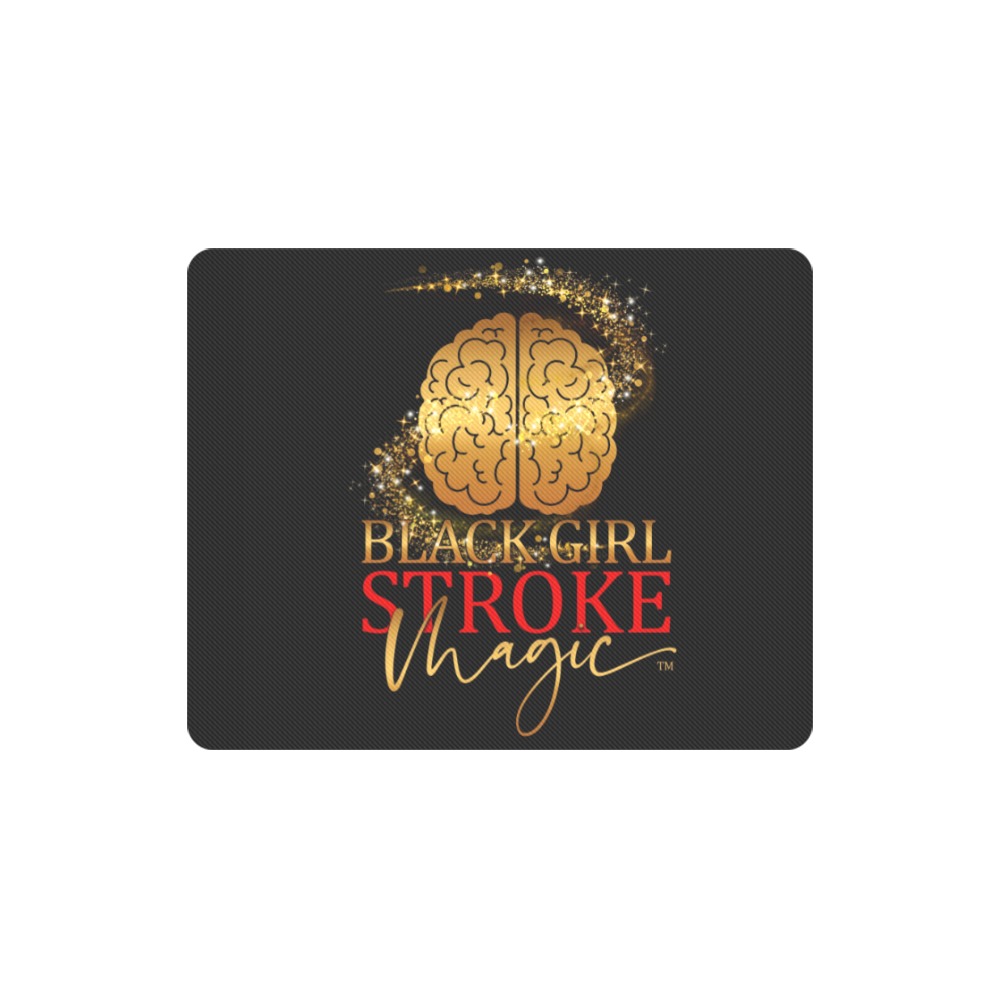 Black Girl Stroke Magic Mousepad Rectangle Mousepad | ID: D6846007