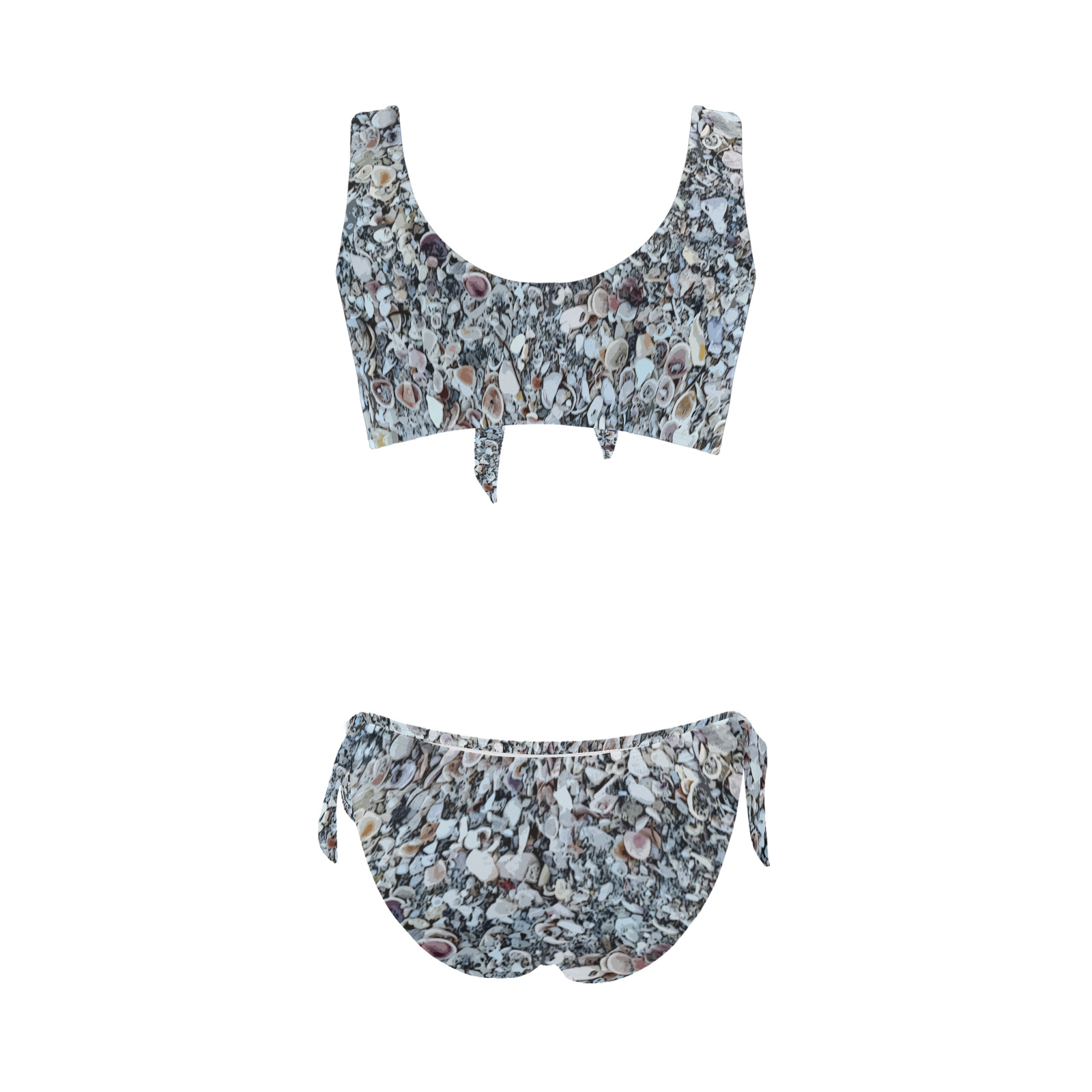 Shells On The Beach 7294 Bow Tie Front Bikini Swimsuit (Model S38) | ID ...