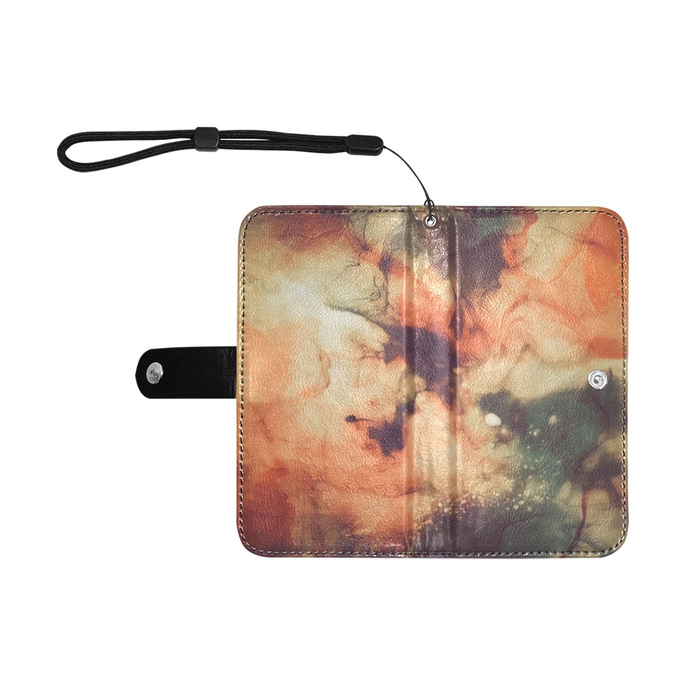 Texture-Background-Series-Earth-Tone-3 Flip Leather Purse for Mobile ...