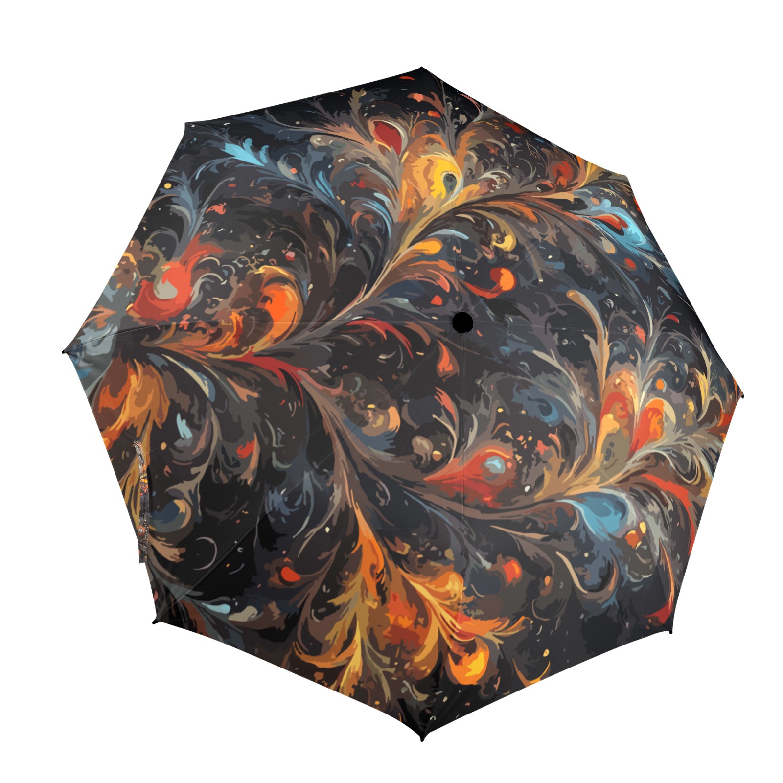 Beautiful decorative abstract floral pattern. Semi-Automatic Foldable ...