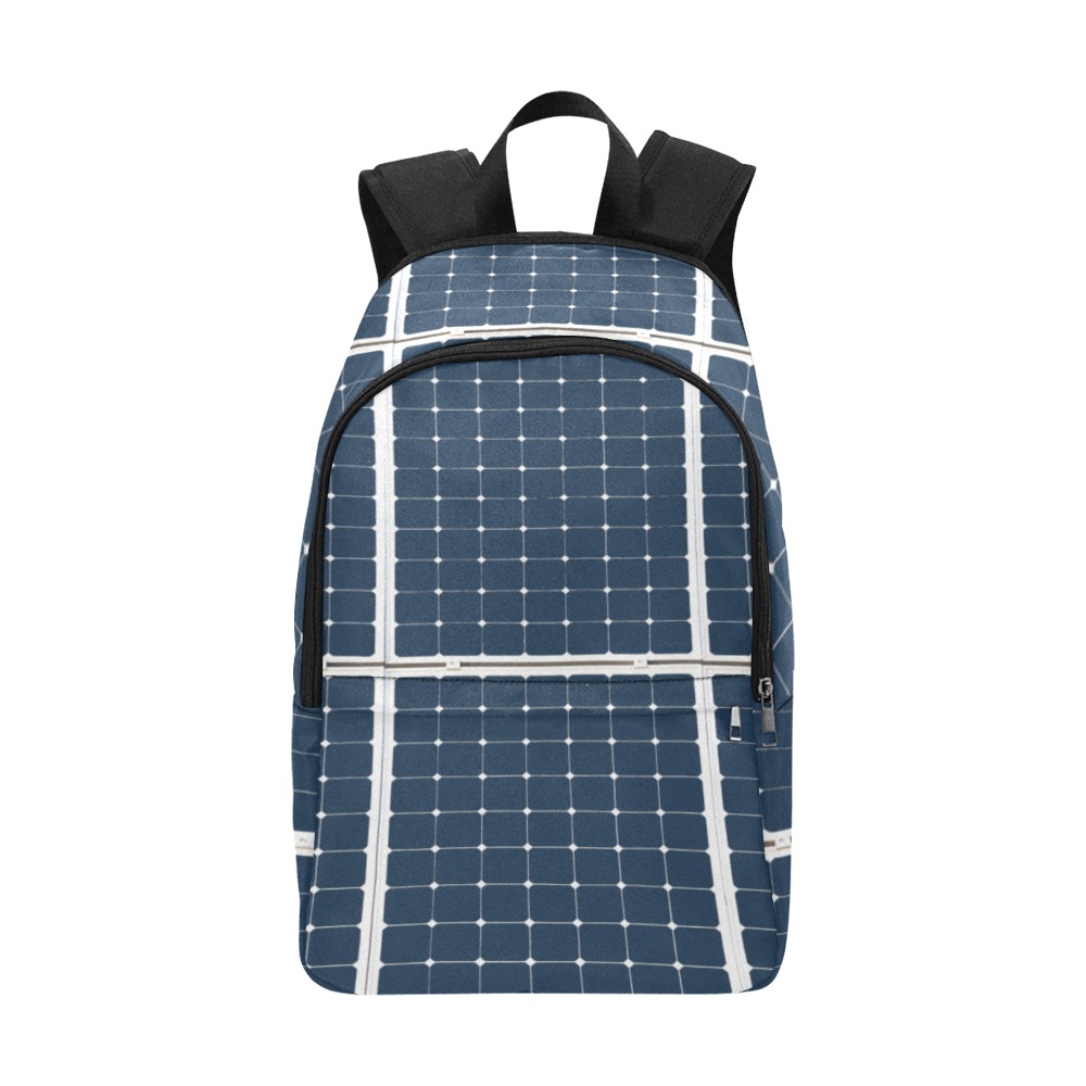 Solar Technology Power Panel Image Sun Energy Fabric Backpack for Adult ...