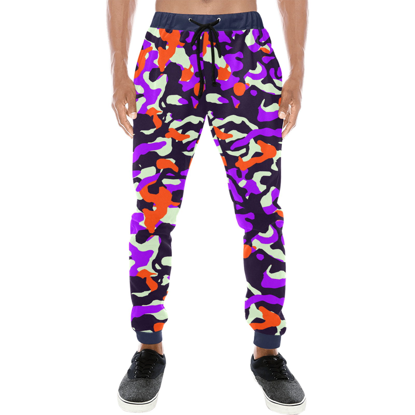 Exotic Basic Camo Pattern Men's All Over Print Sweatpants (Model L11 ...