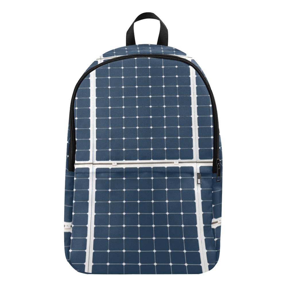 Solar Technology Power Panel Image Sun Energy Fabric Backpack for Adult ...