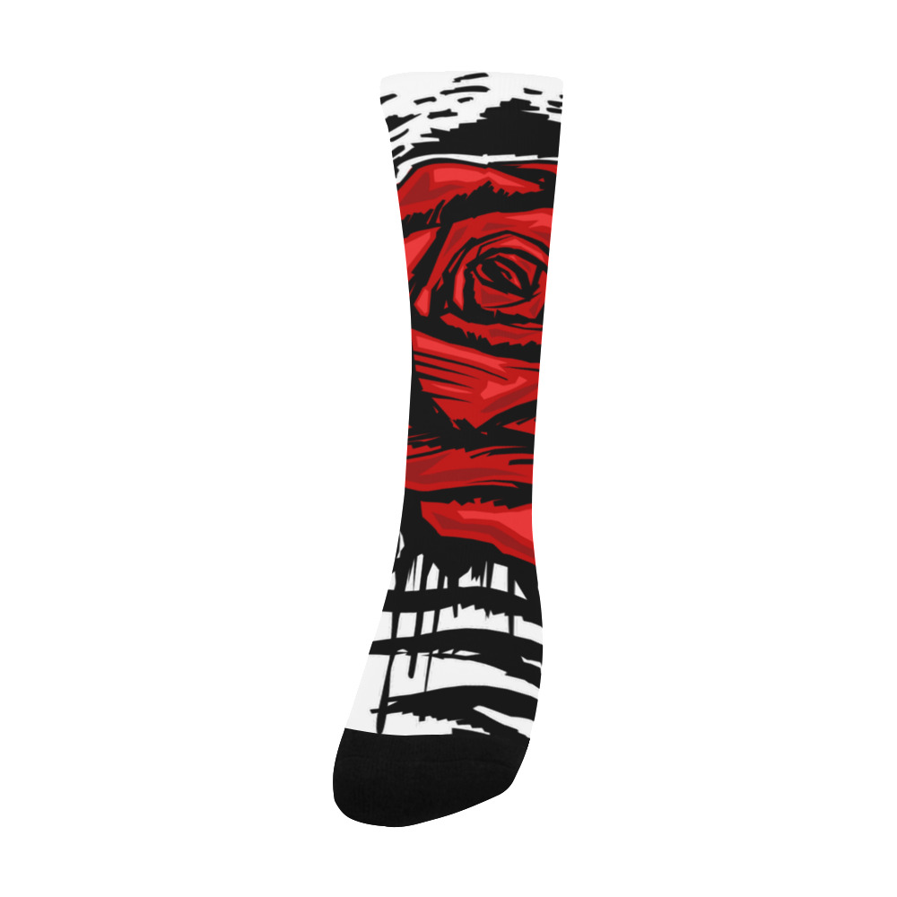 Rugged Rose Men's Custom Socks | ID: D6528428