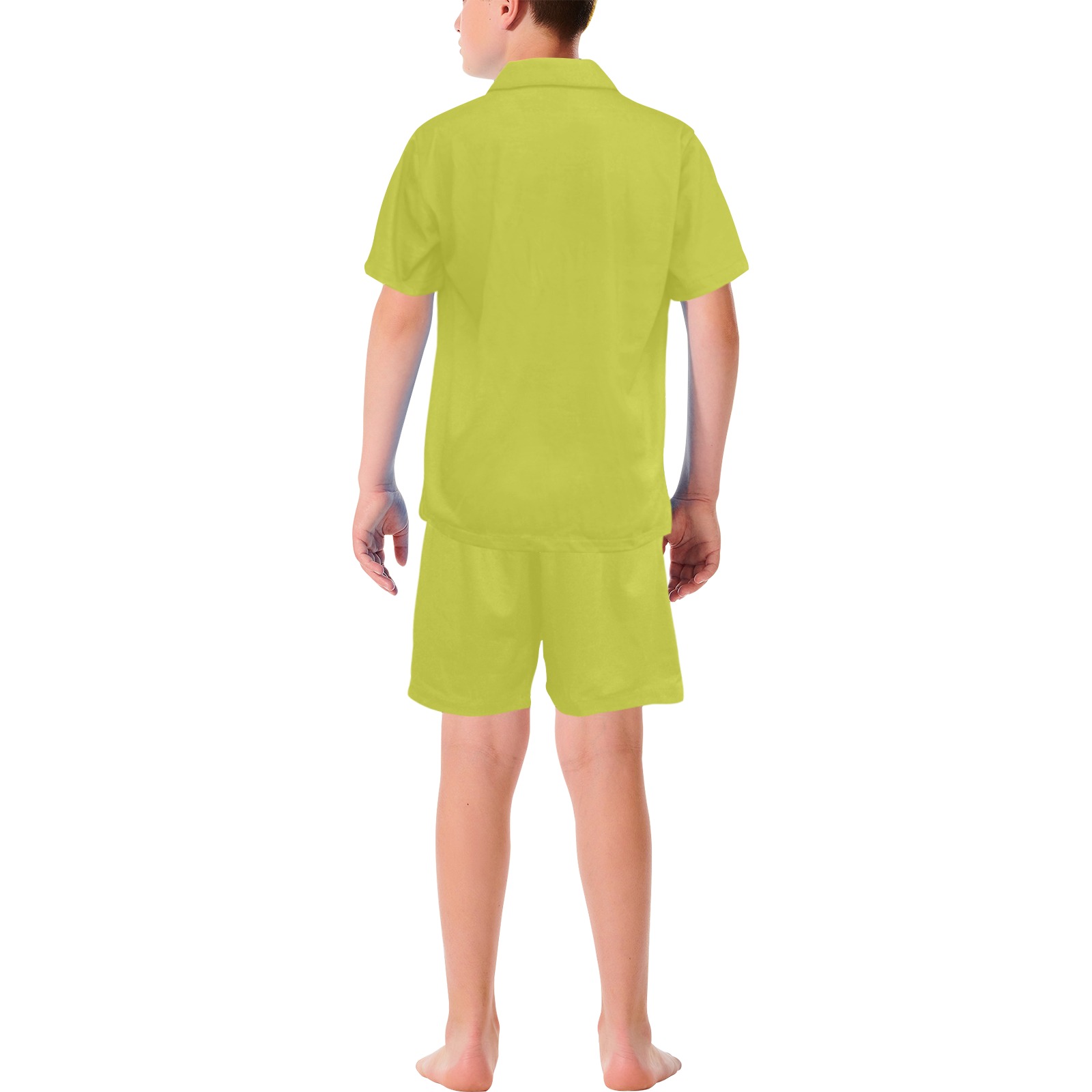 Fragile Sprout Big Boys' V-Neck Short Pajama Set | ID: D6216555