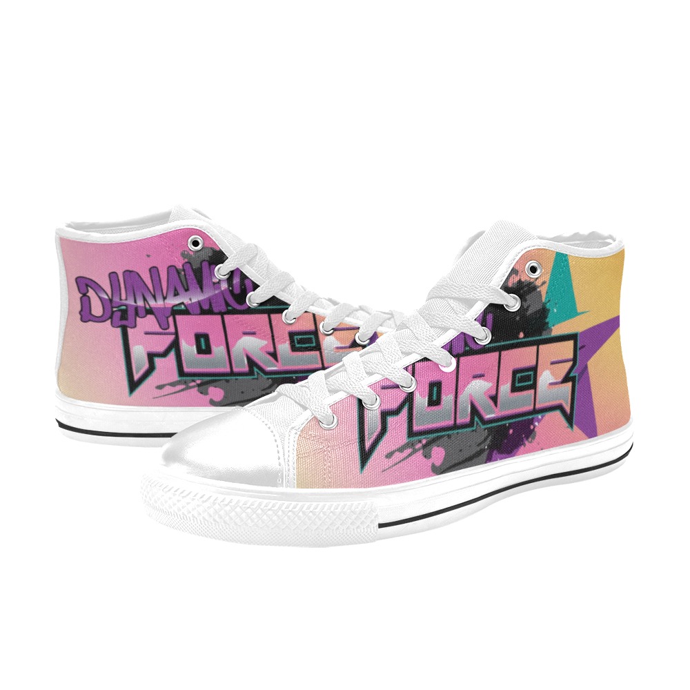 DFDC SNEAKERS Kids' High Top Canvas Shoes-4 Sides (Model 017) | ID ...
