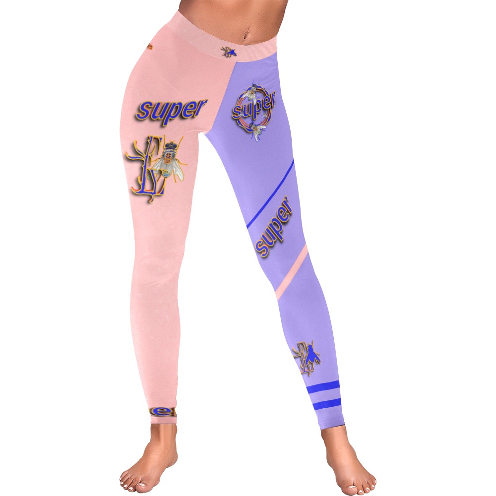 Super Fly Collectable Fly Women's Low Rise Leggings (Invisible Stitch ...