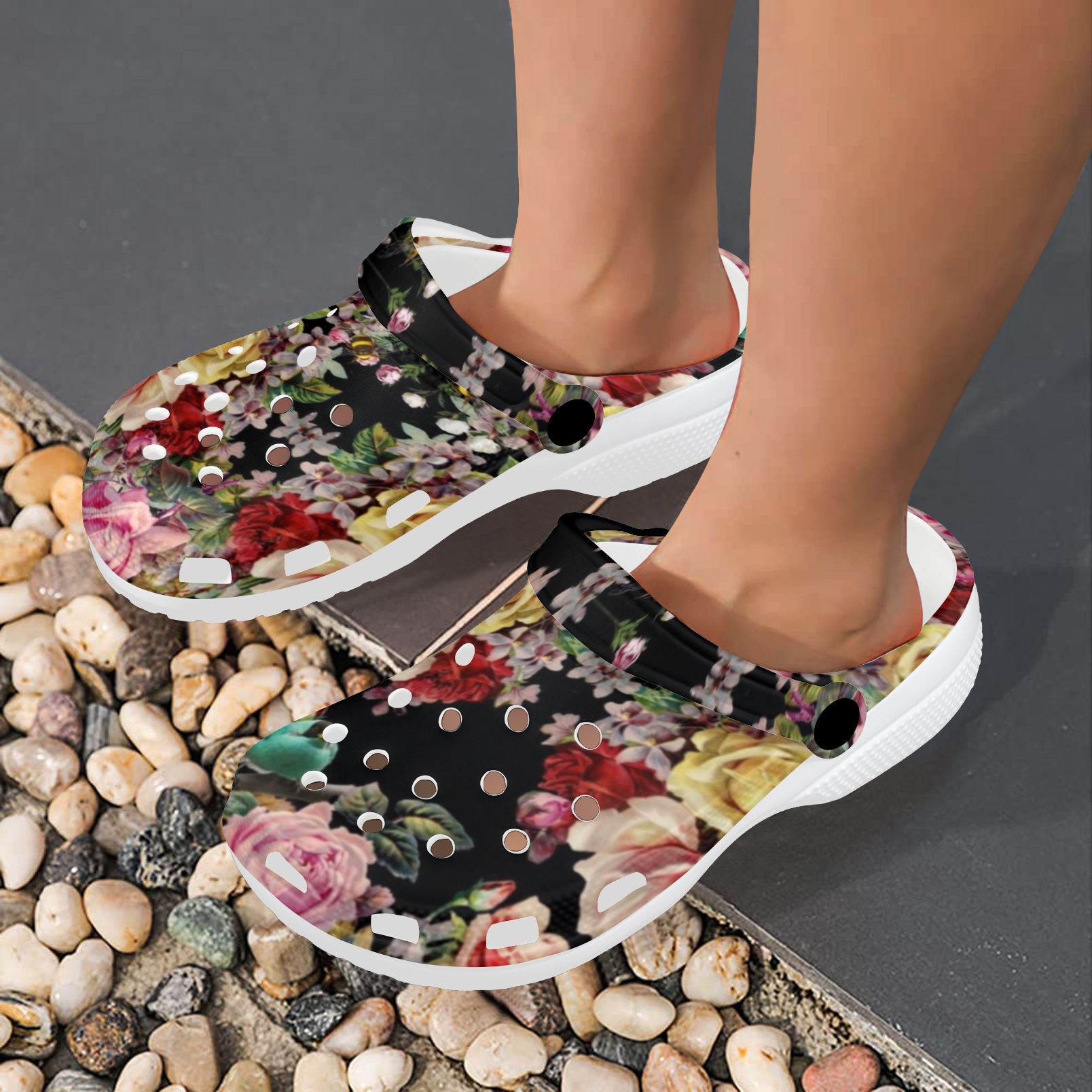 Kim Nuit 2 Custom Print Foam Clogs for Adults | ID: D6946331