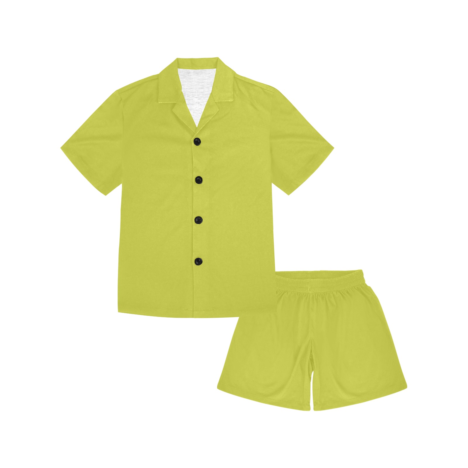 Fragile Sprout Big Boys' V-Neck Short Pajama Set | ID: D6216555