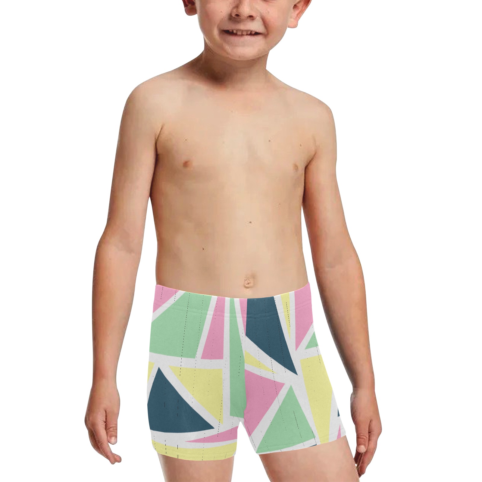Colored Angles Little Boys' Swimming Trunks (Model L57) | ID: D6640731