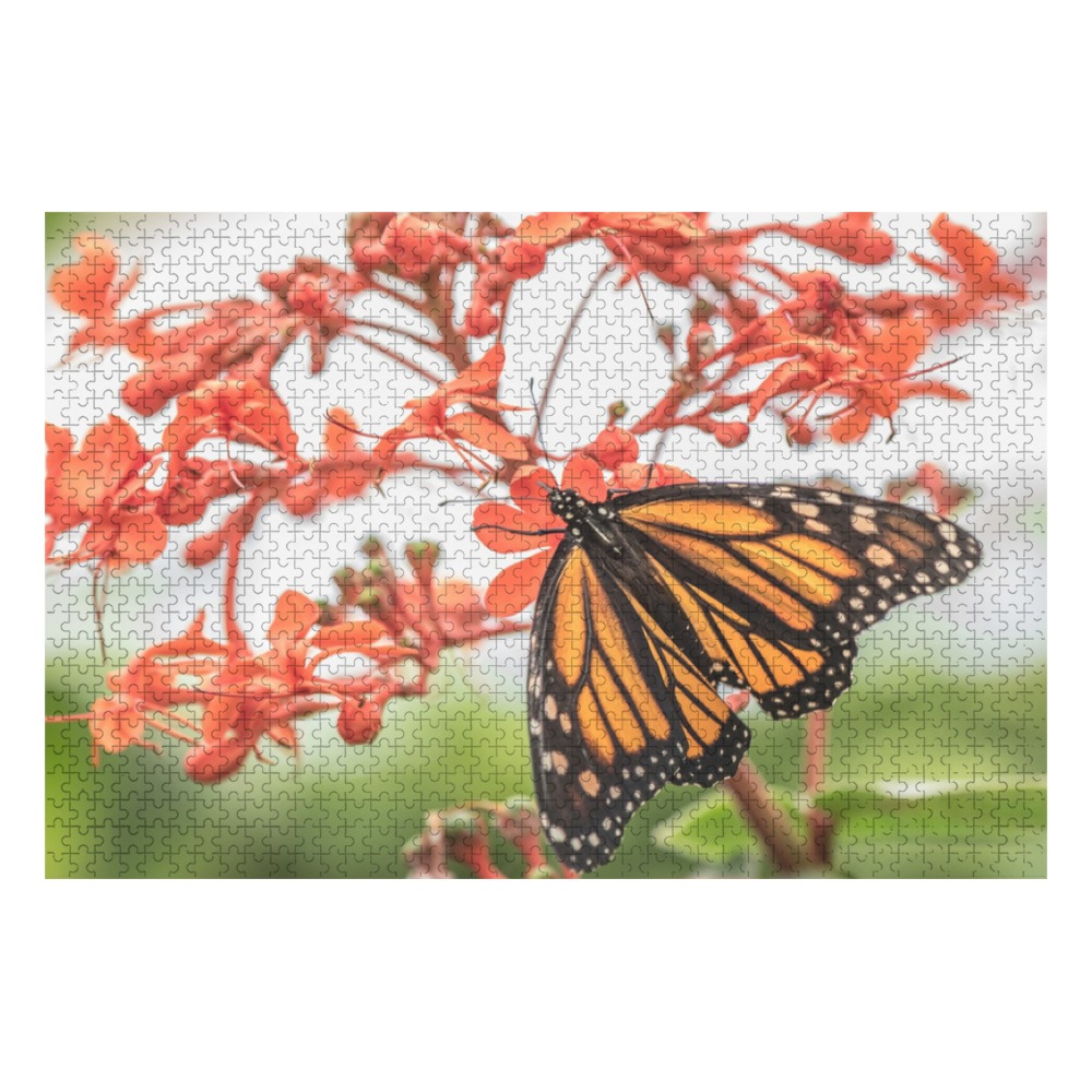 Monarch Butterfly Dreams 1000-Piece Wooden Photo Puzzles | ID: D6381651