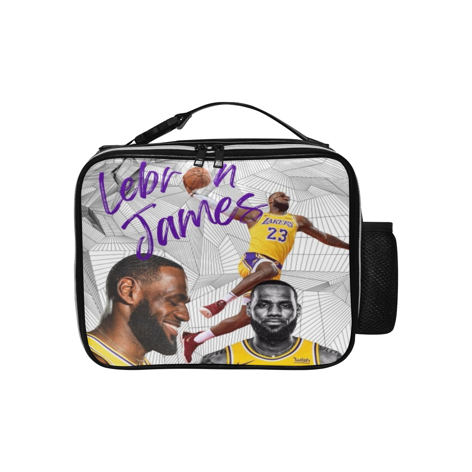 Lebron Lunchbox PU Leather Lunch Bag (Model 1723) | ID: D7178505