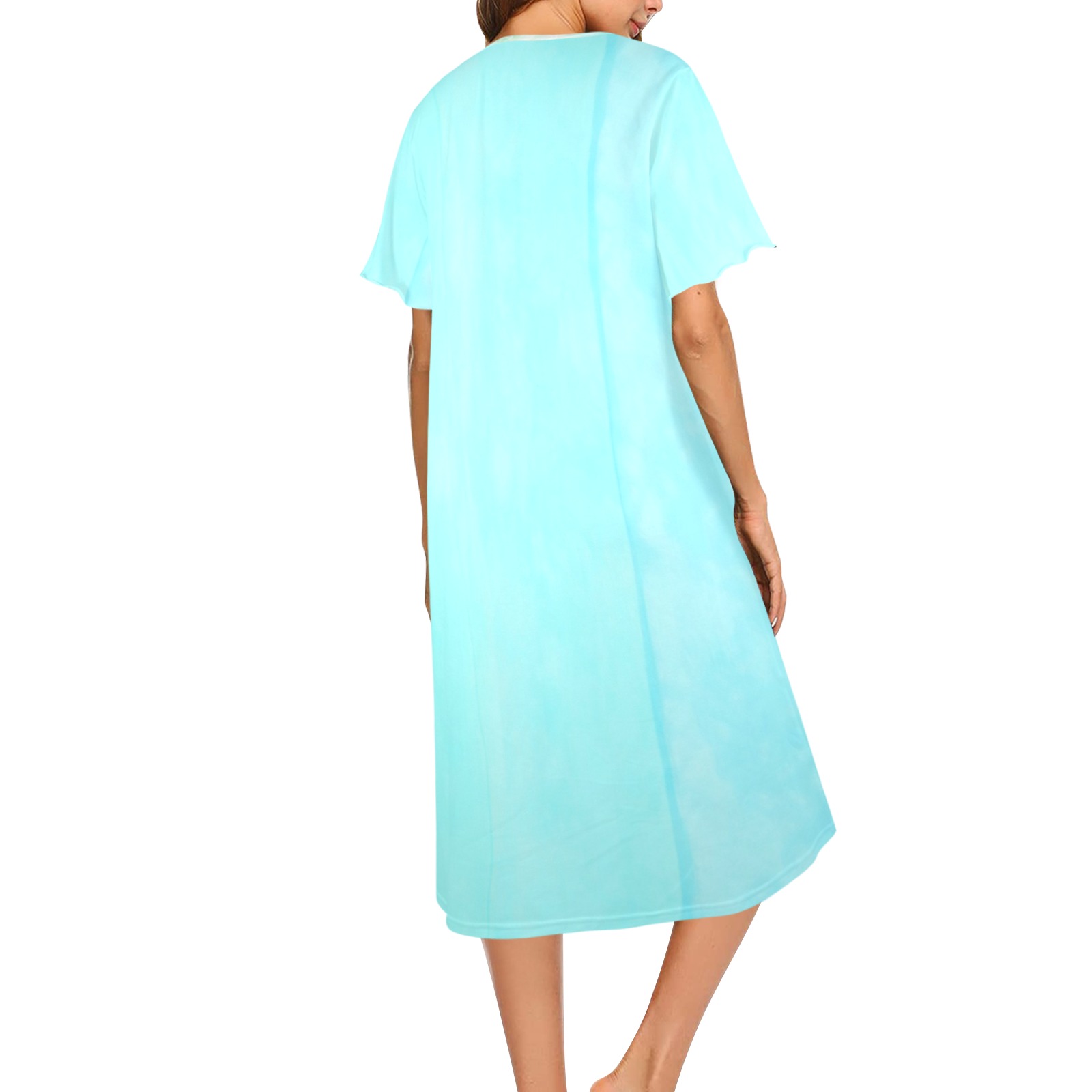 l envol 11 Women's Button Front House Dress | ID: D6848350