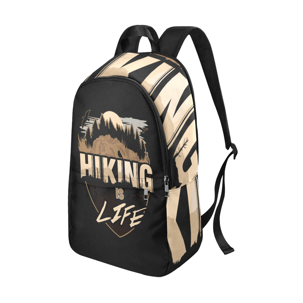Hiking Is Life Fabric Backpack for Adult (Model 1659) | ID: D6530661