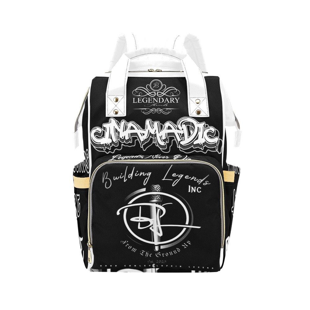 BW BLI CINAMADIC BACKPACK KINGS ARE BORN Multi-Function Diaper Backpack ...