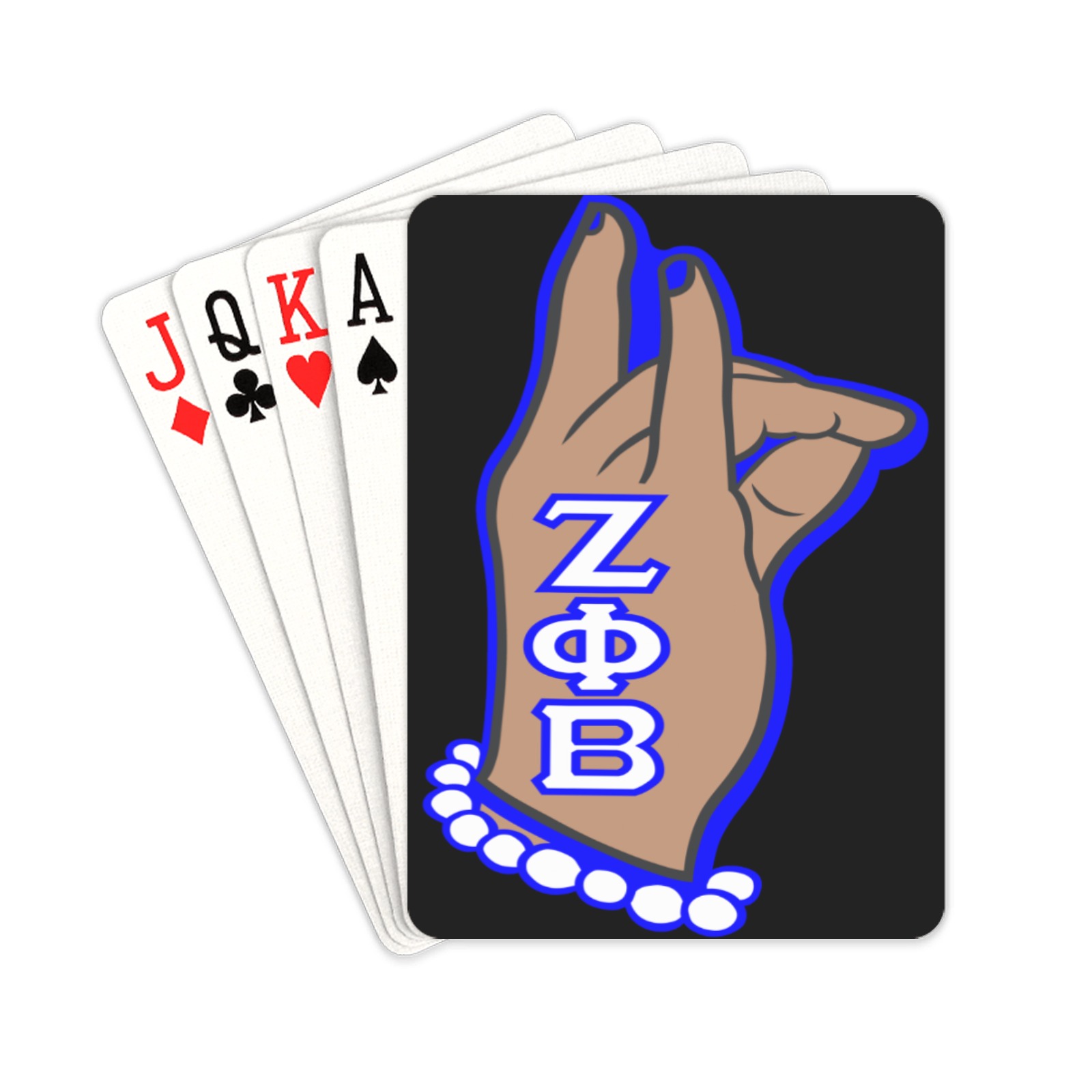 Zeta Playing Cards Playing Cards 2.5"x3.5" | ID: D7297726