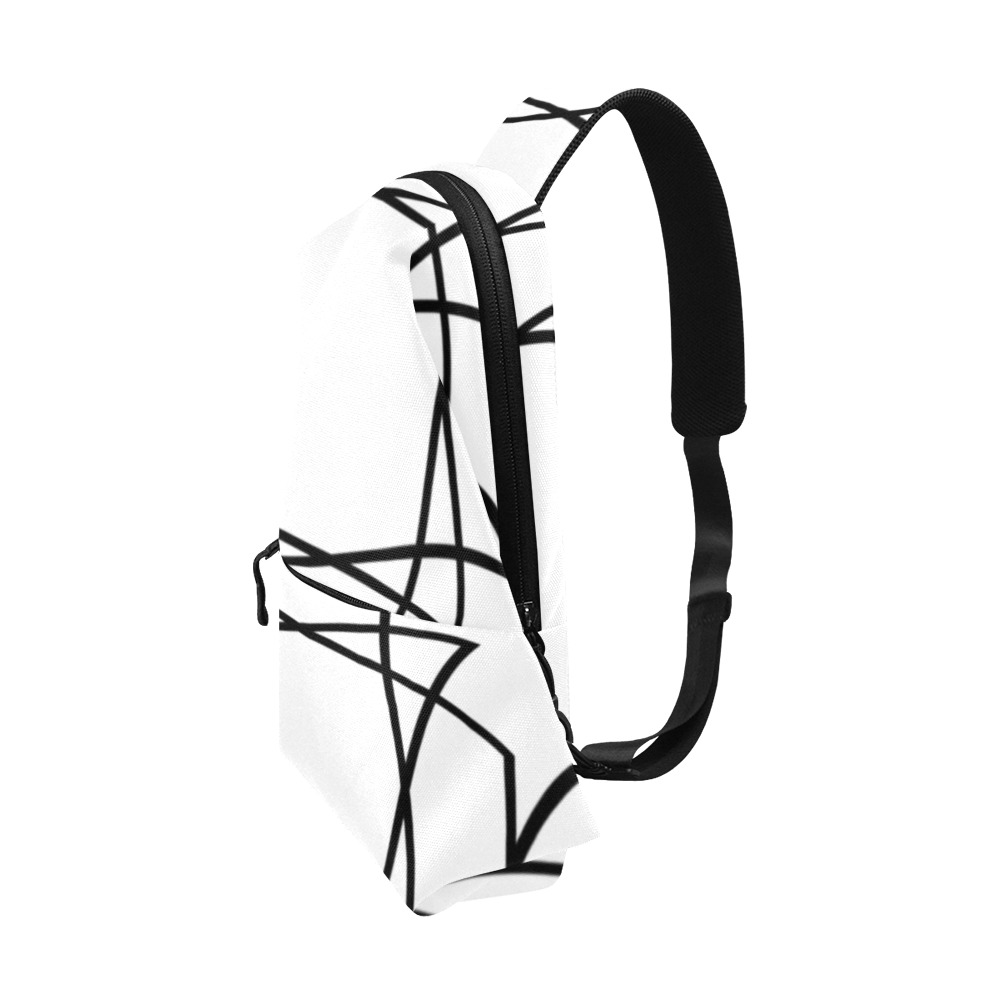 InterlockingDiamonds Twirled Chest Bag (Model 1678) | ID: D6354924