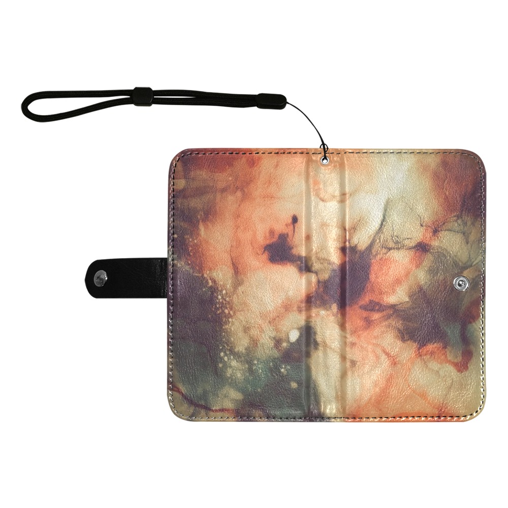 Texture-Background-Series-Earth-Tone-3 Flip Leather Purse for Mobile ...