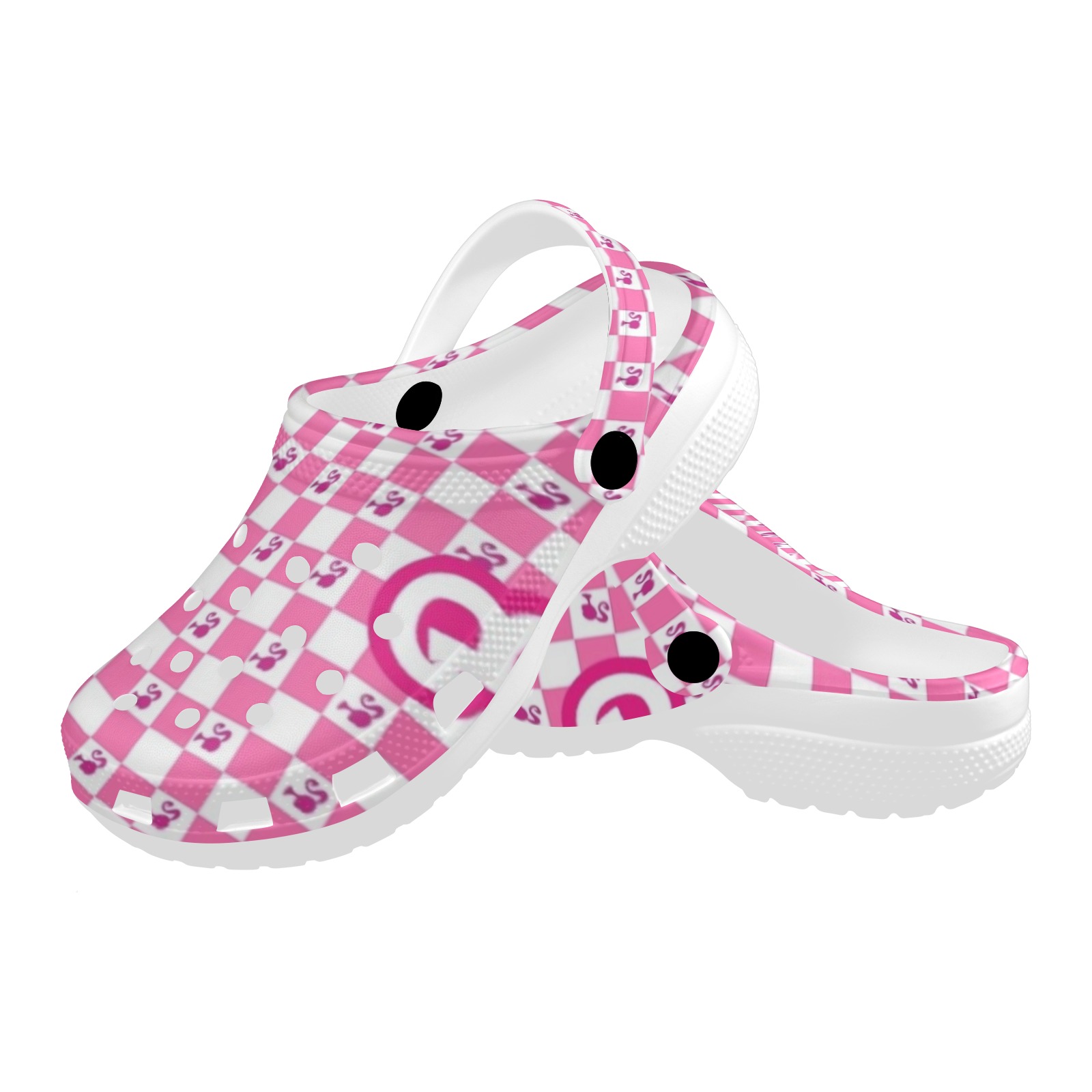 Bubblegum Pink Clog Collection 03 Custom Print Foam Clogs for Adults ...