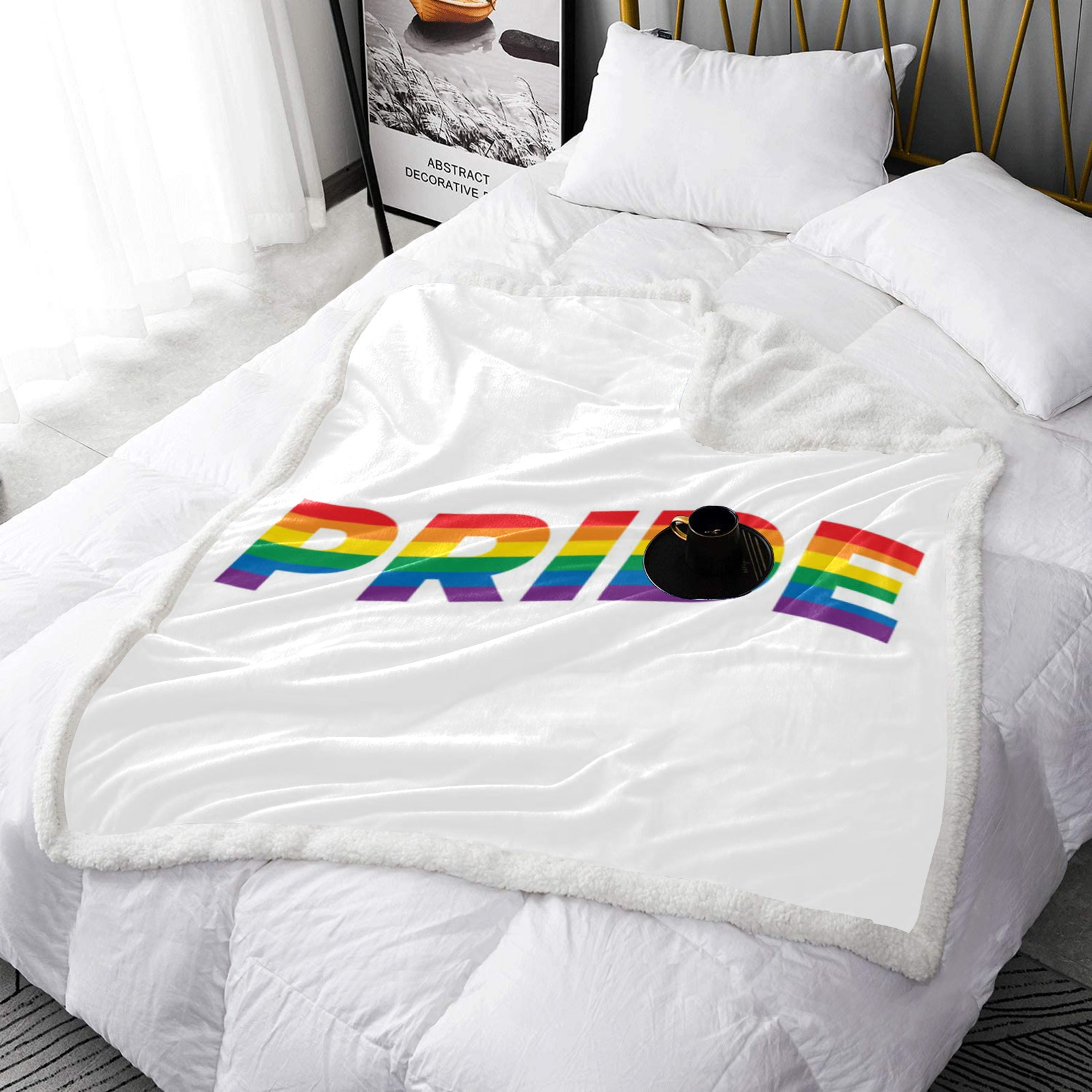 22155 Double Layer Short Plush Blanket 50"x60" | ID: D6731203