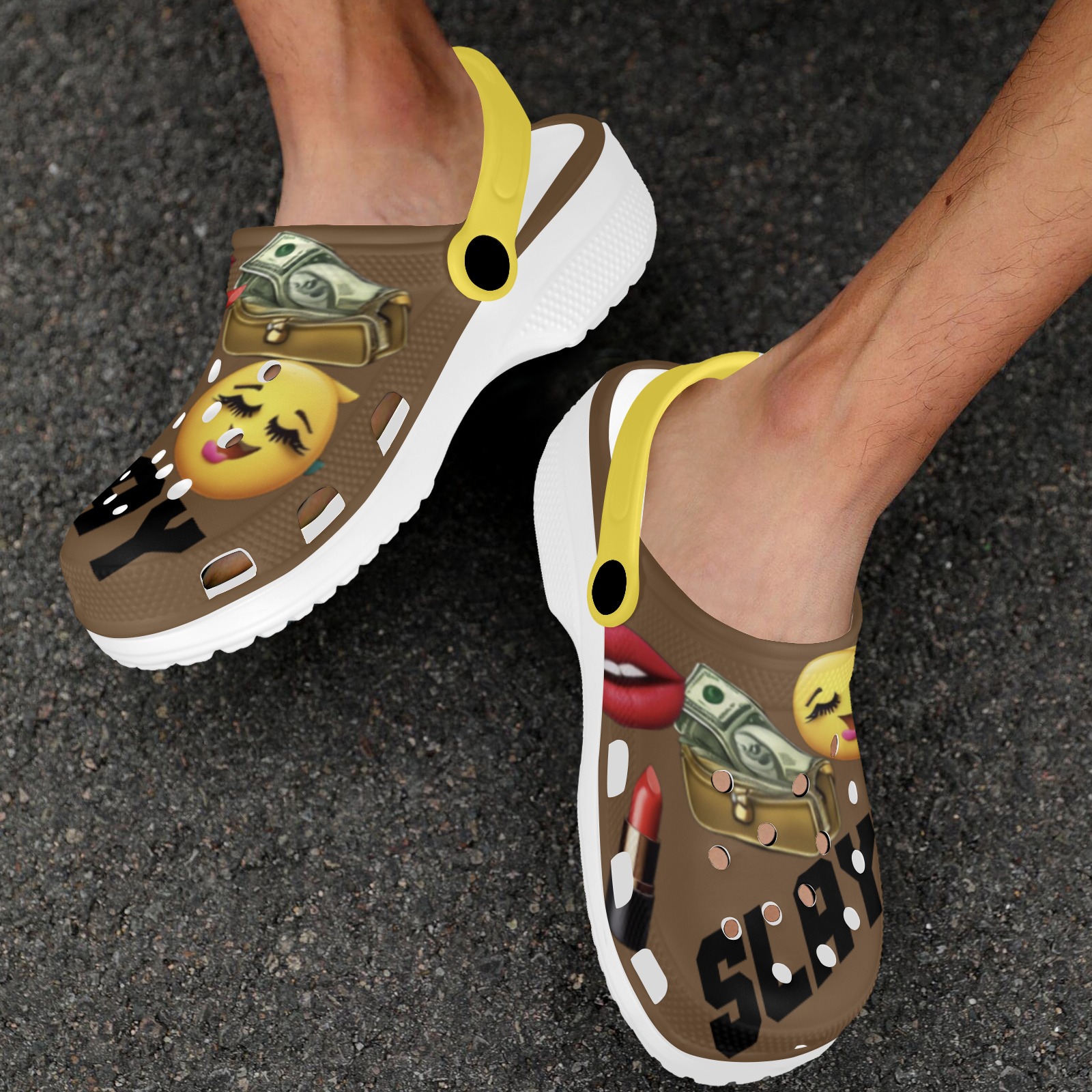 Slay Clogs Custom Print Foam Clogs for Adults | ID: D7031038