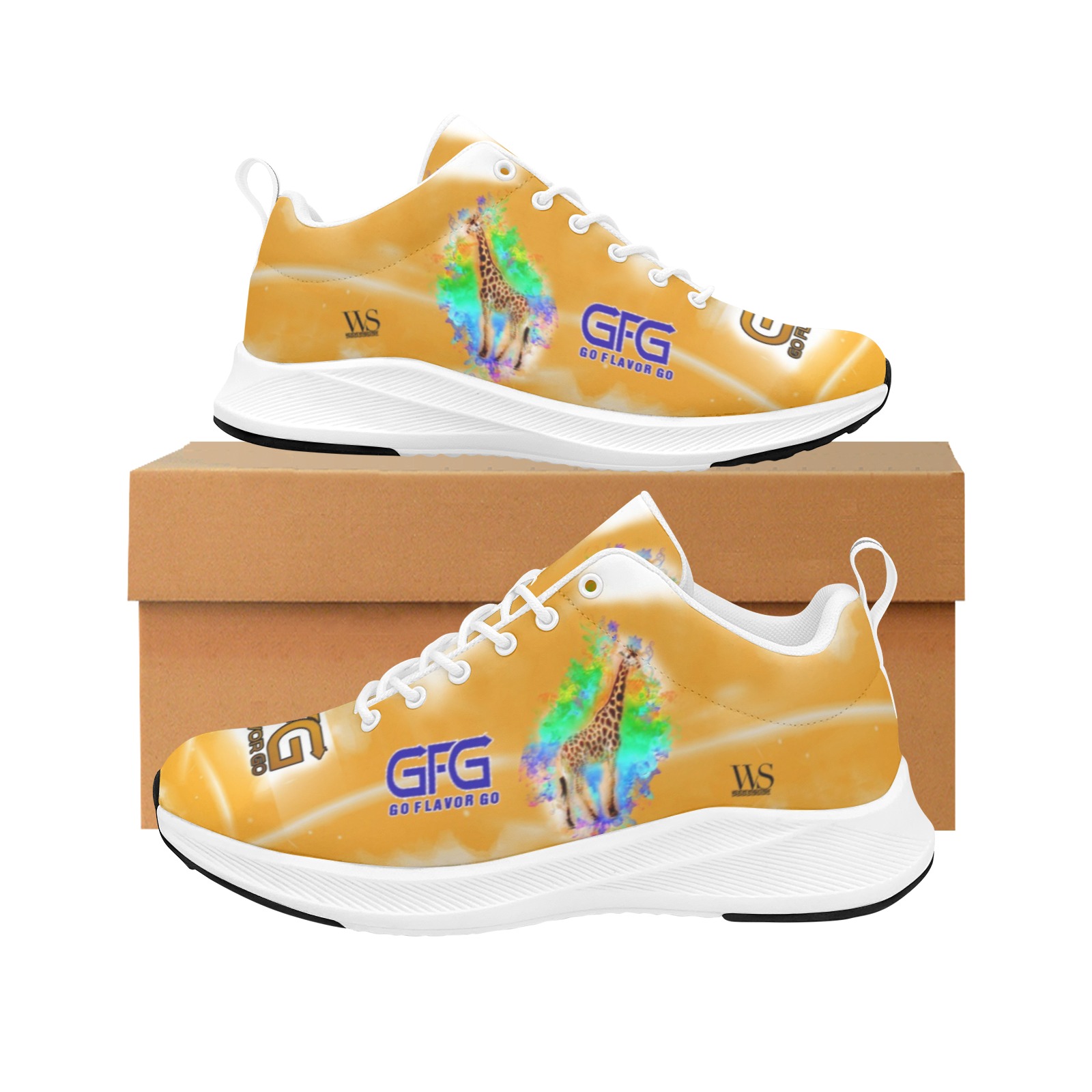 Giraffe Women's Alpha Running Shoes (Model 10093) | ID: D6849309