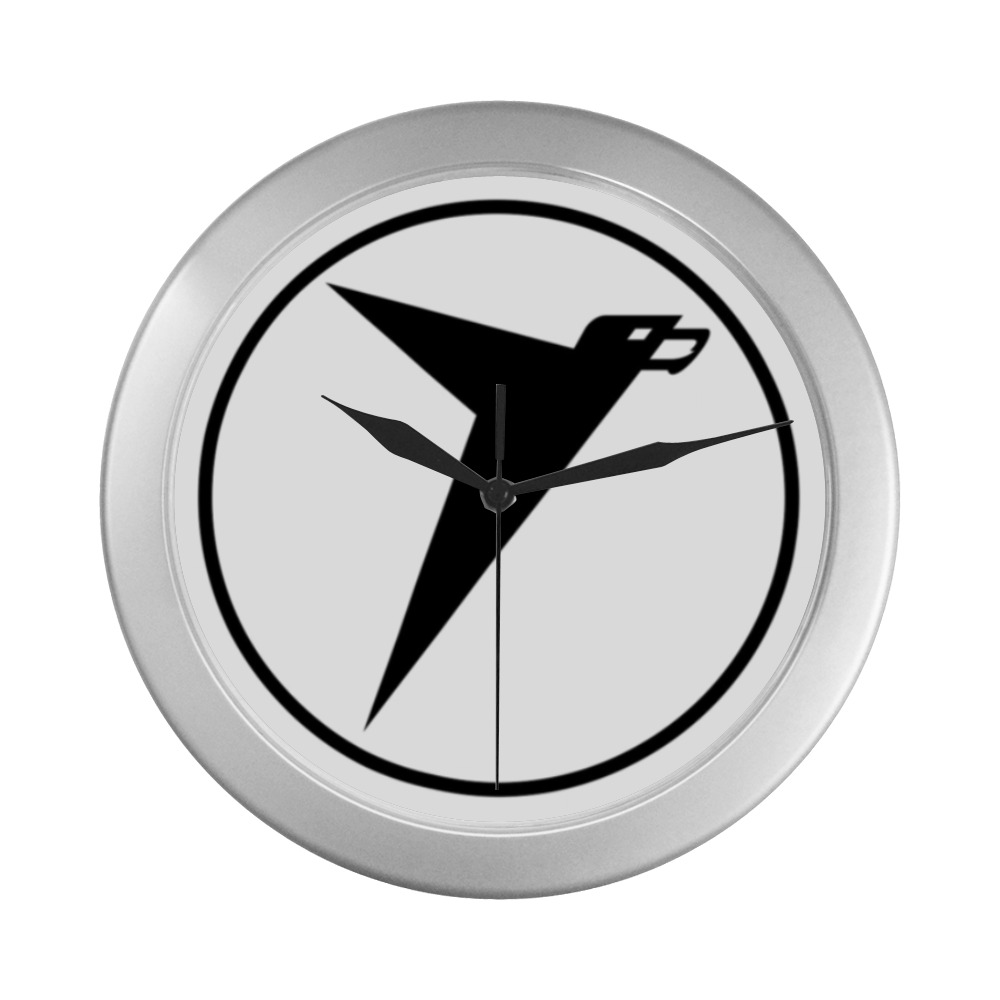 Messerschmitt AG wall clock Silver Color Wall Clock | ID: D6874258