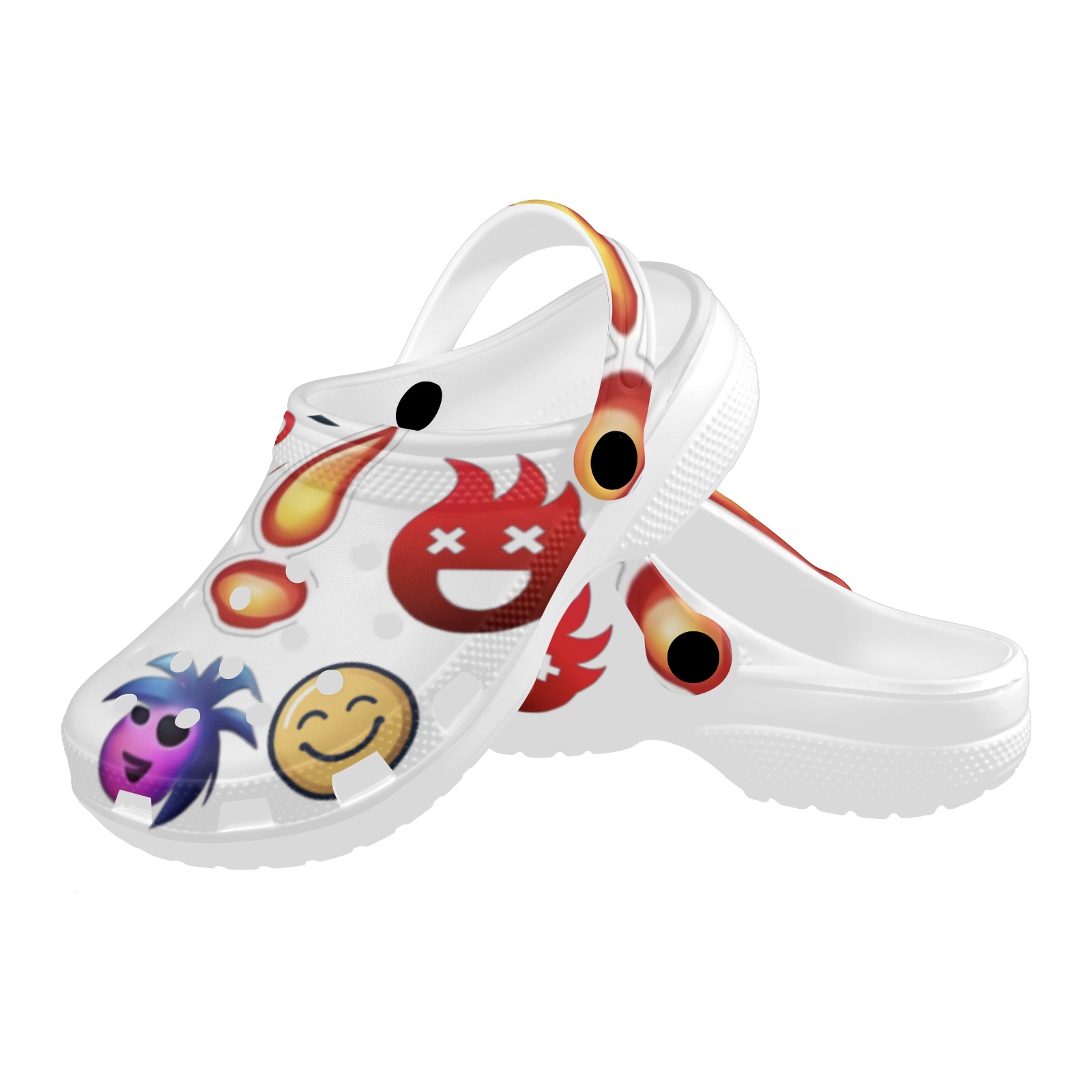 9972A420-DA7D-4692-939D-73B06DC8BB09 Emoji Clogs Custom Print Foam ...