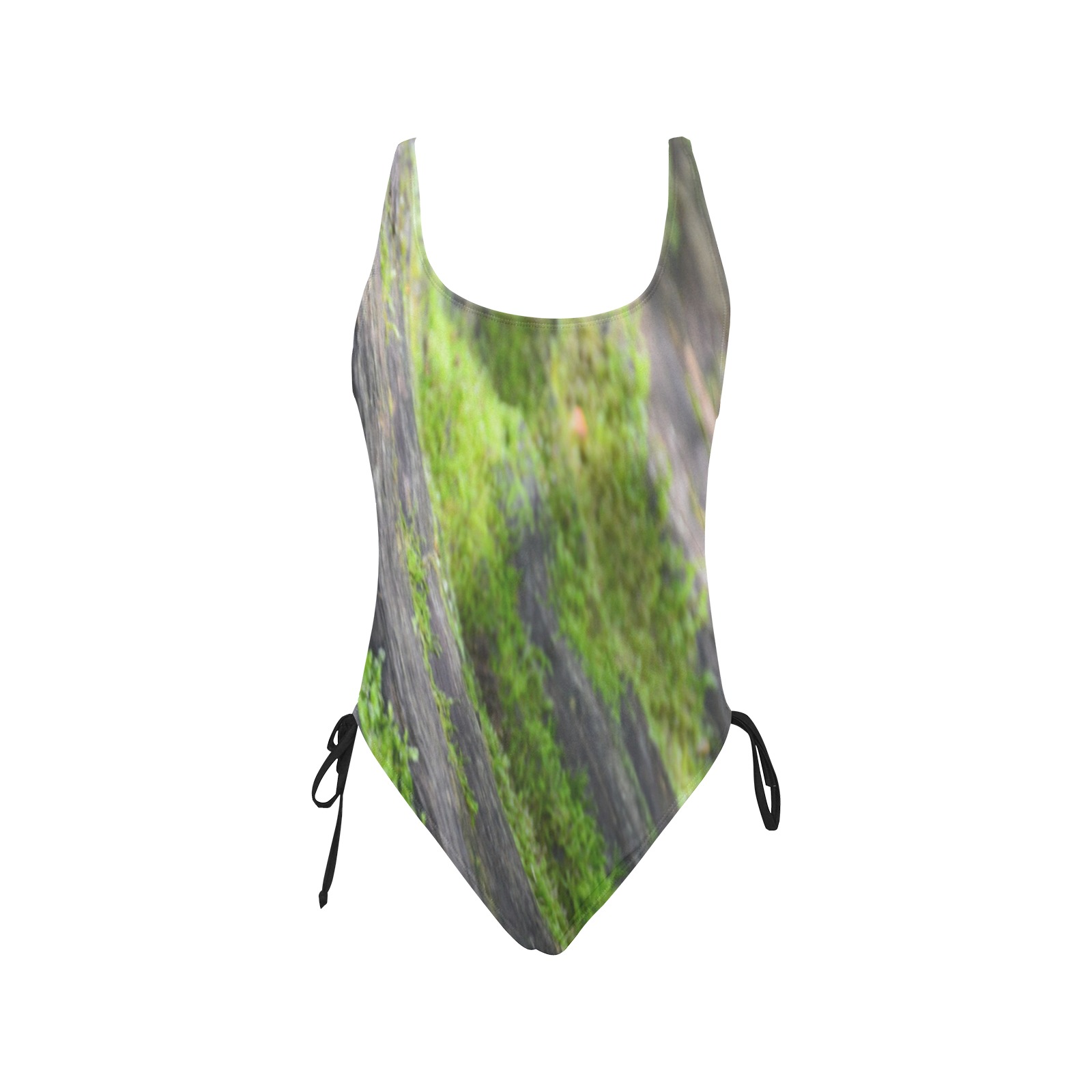 Mossy Log Drawstring Side One Piece Swimsuit Drawstring Side One-Piece ...