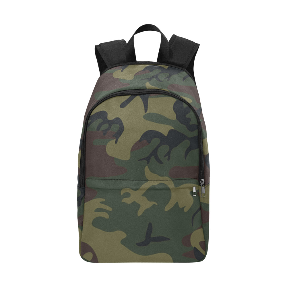 army green camo Fabric Backpack for Adult (Model 1659) | ID: D7120868
