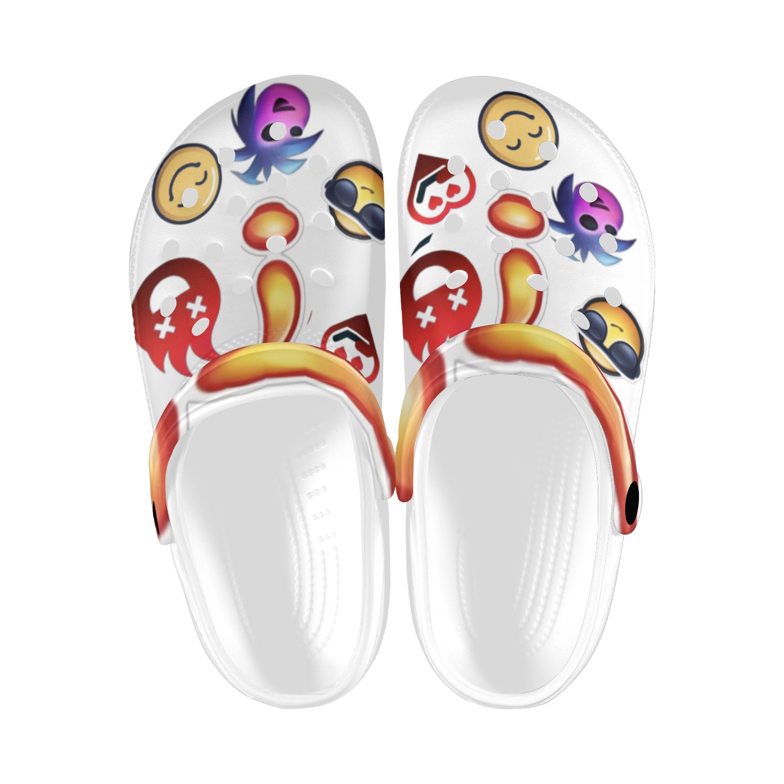 9972A420-DA7D-4692-939D-73B06DC8BB09 Emoji Clogs Custom Print Foam ...