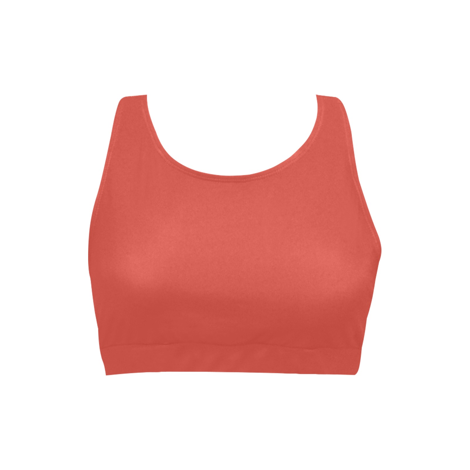 Poinciana Crop Bikini Top (Model S21) | ID: D6286625