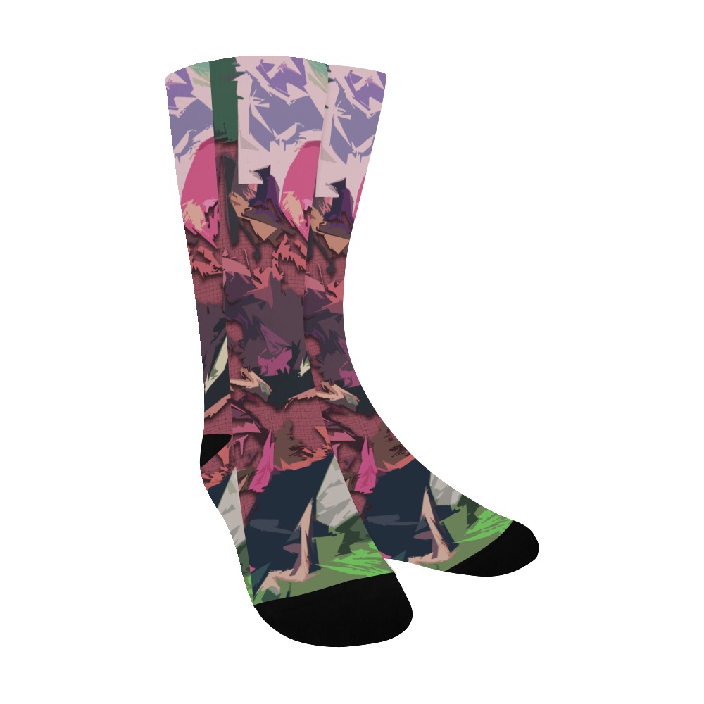 where are we now 2d2 Men's Custom Socks | ID: D6002876