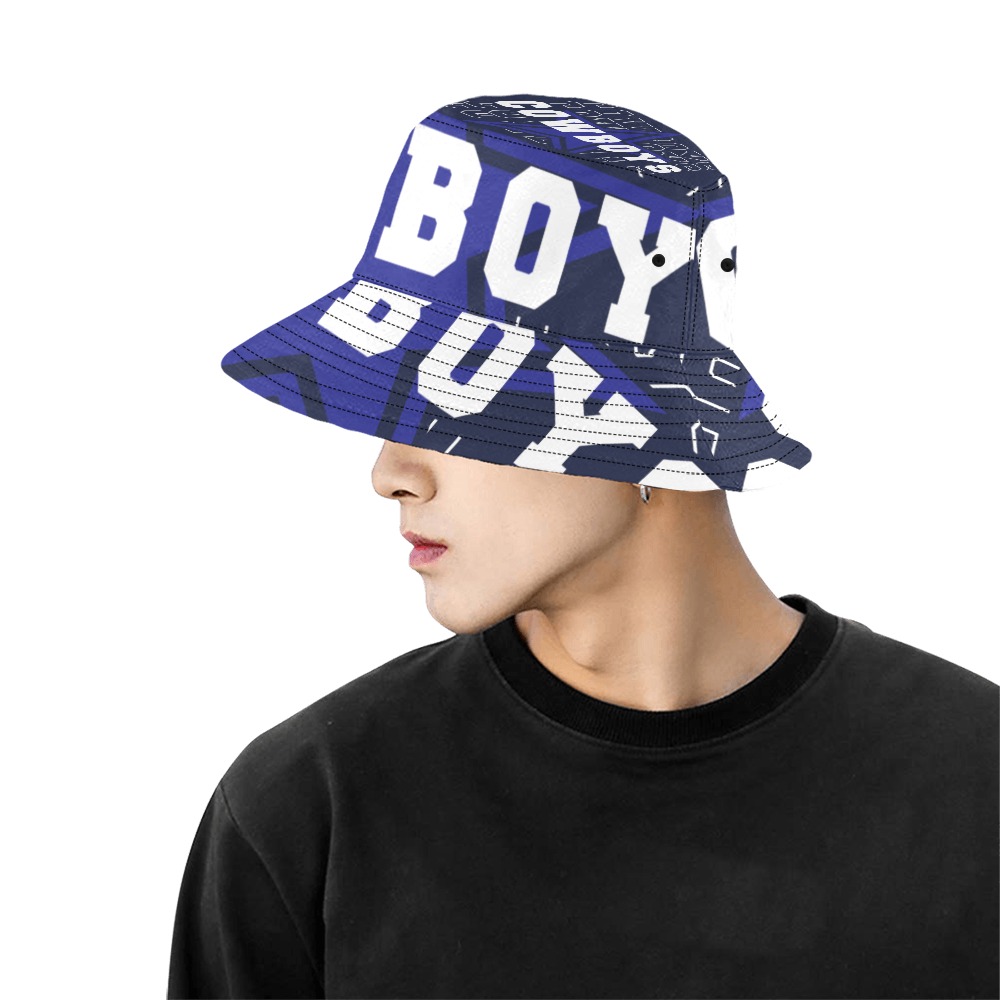 Dallas Cowboys Bucket Hat All Over Print Bucket Hat for Men | ID: D6436667
