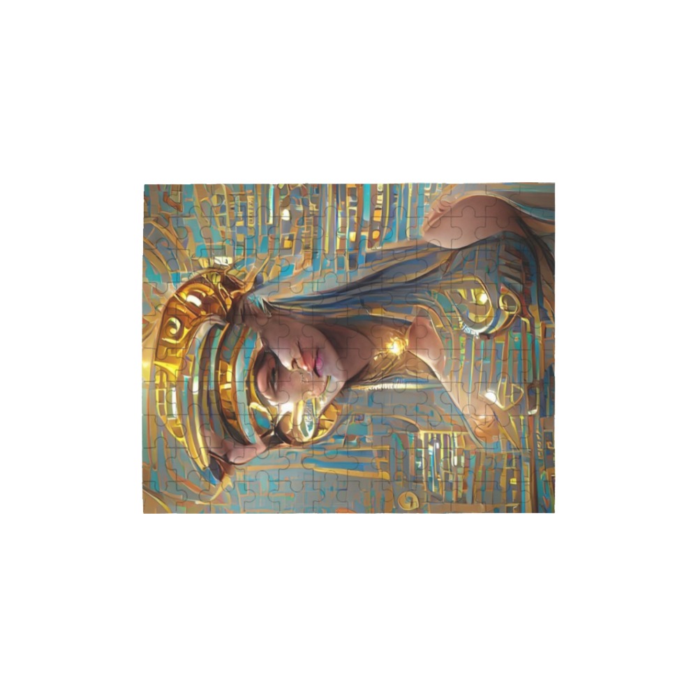 Egyptian_Goddess_TradingCard (flip to vertical) 120-Piece Wooden Photo ...