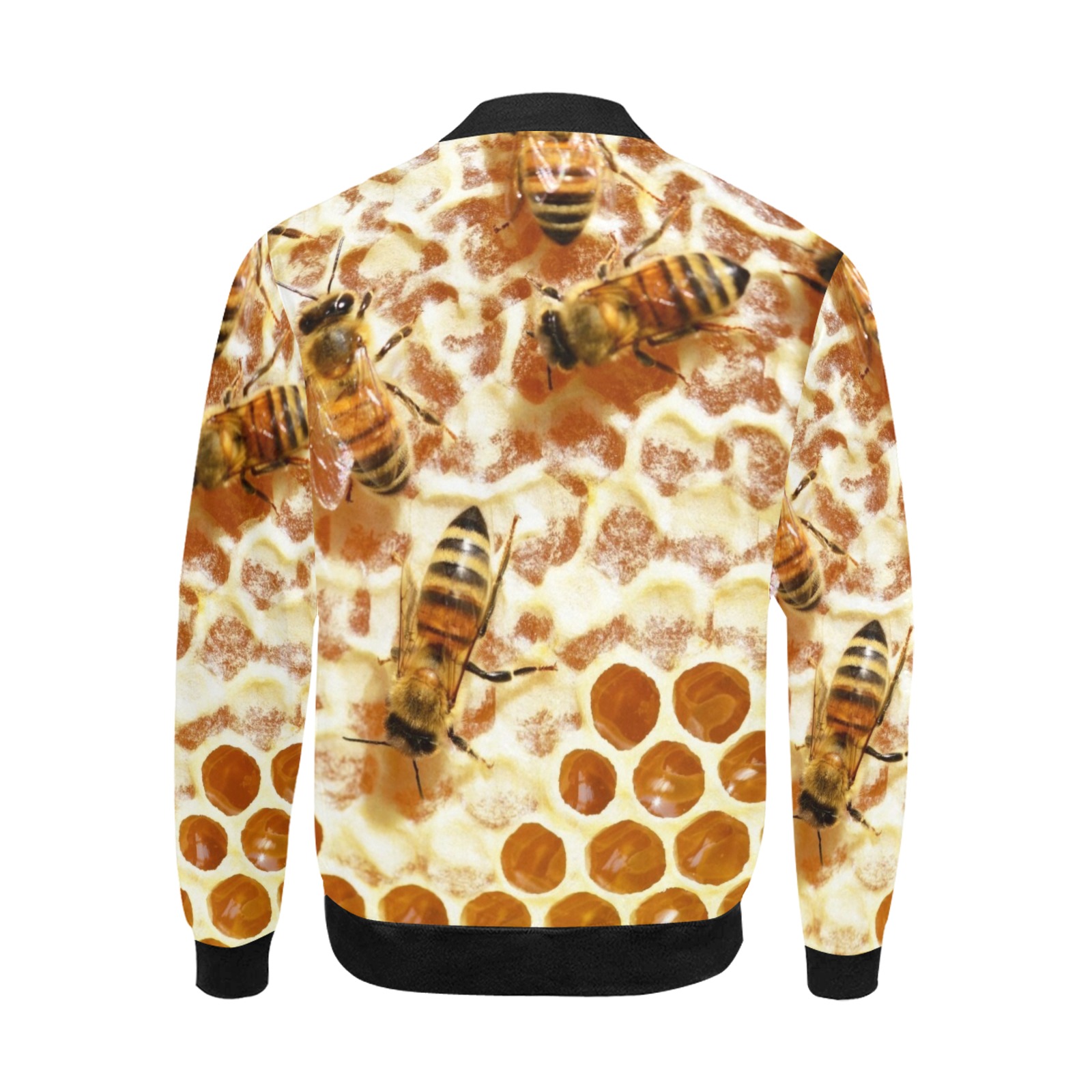 HONEY BEES 2 All Over Print Bomber Jacket for Men (Model H31) | ID ...