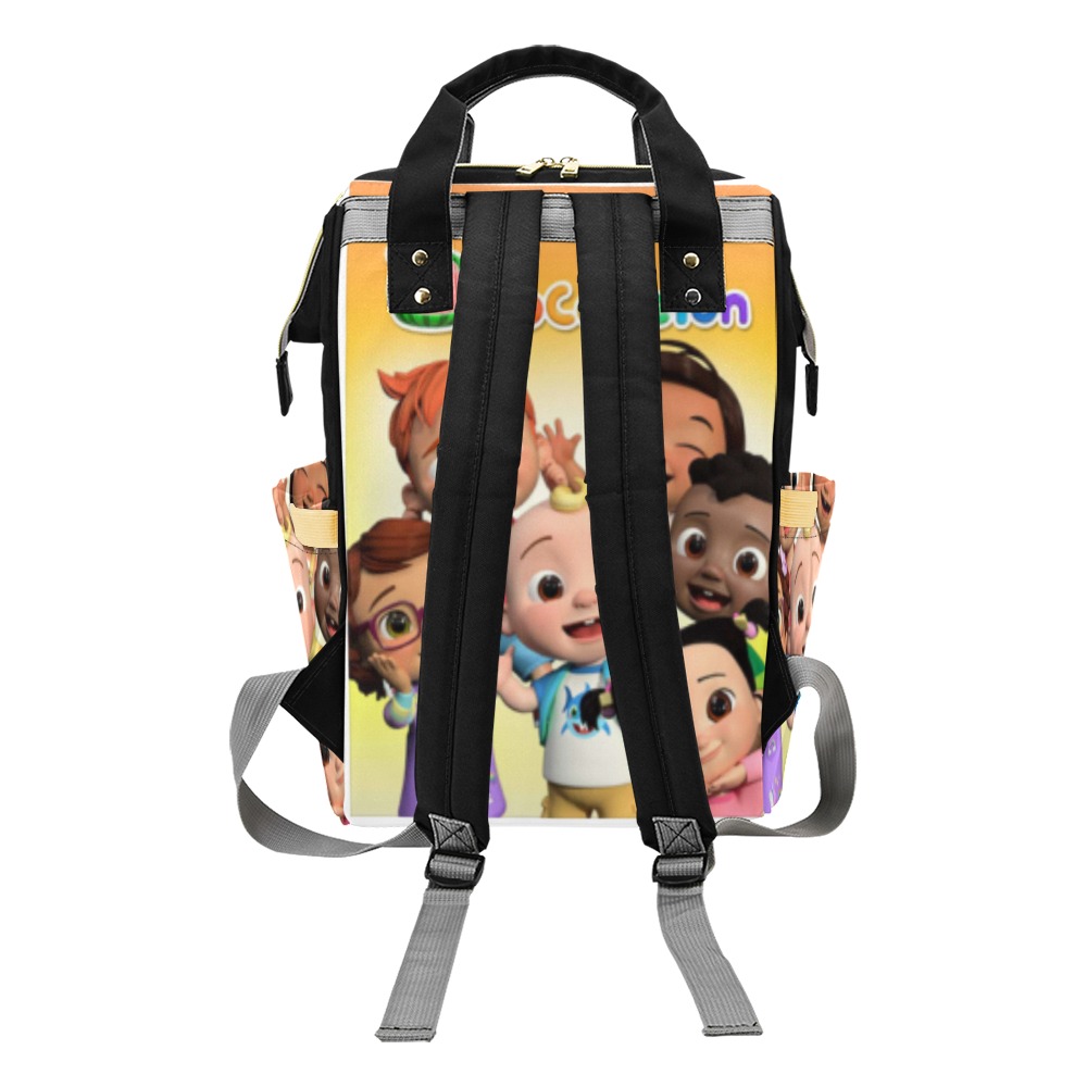 cocomelon Multi-Function Diaper Backpack/Diaper Bag (Model 1688) | ID ...