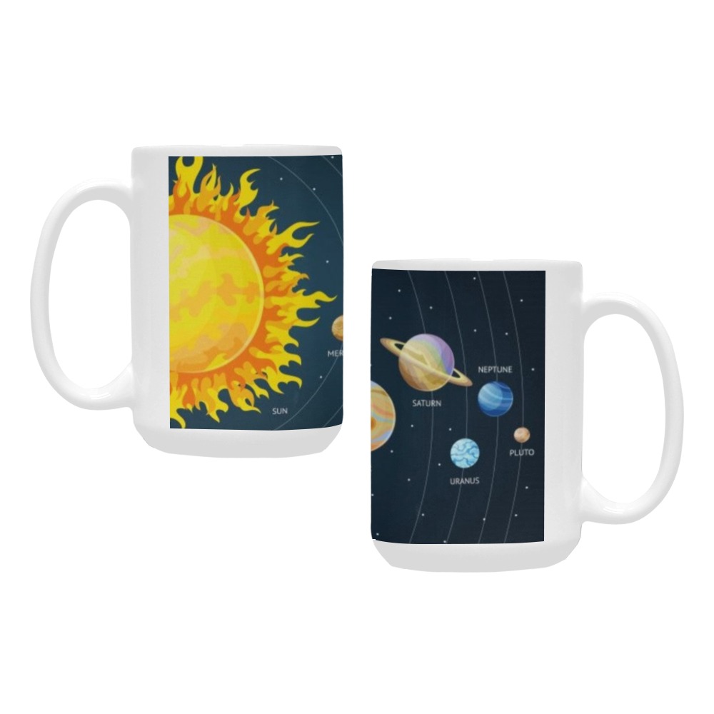 Solar System Custom Ceramic Mug (15OZ) | ID: D5626774