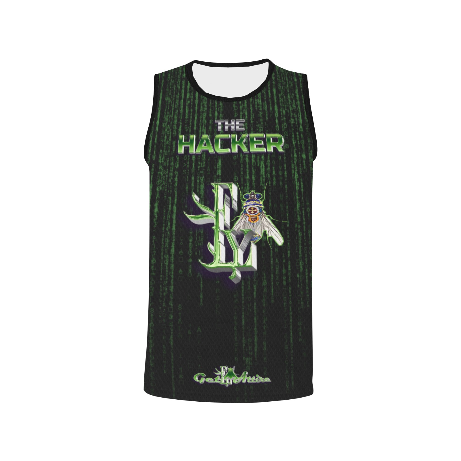 The Hacker Collectable Fly All Over Print Basketball Jersey | ID: D6701999