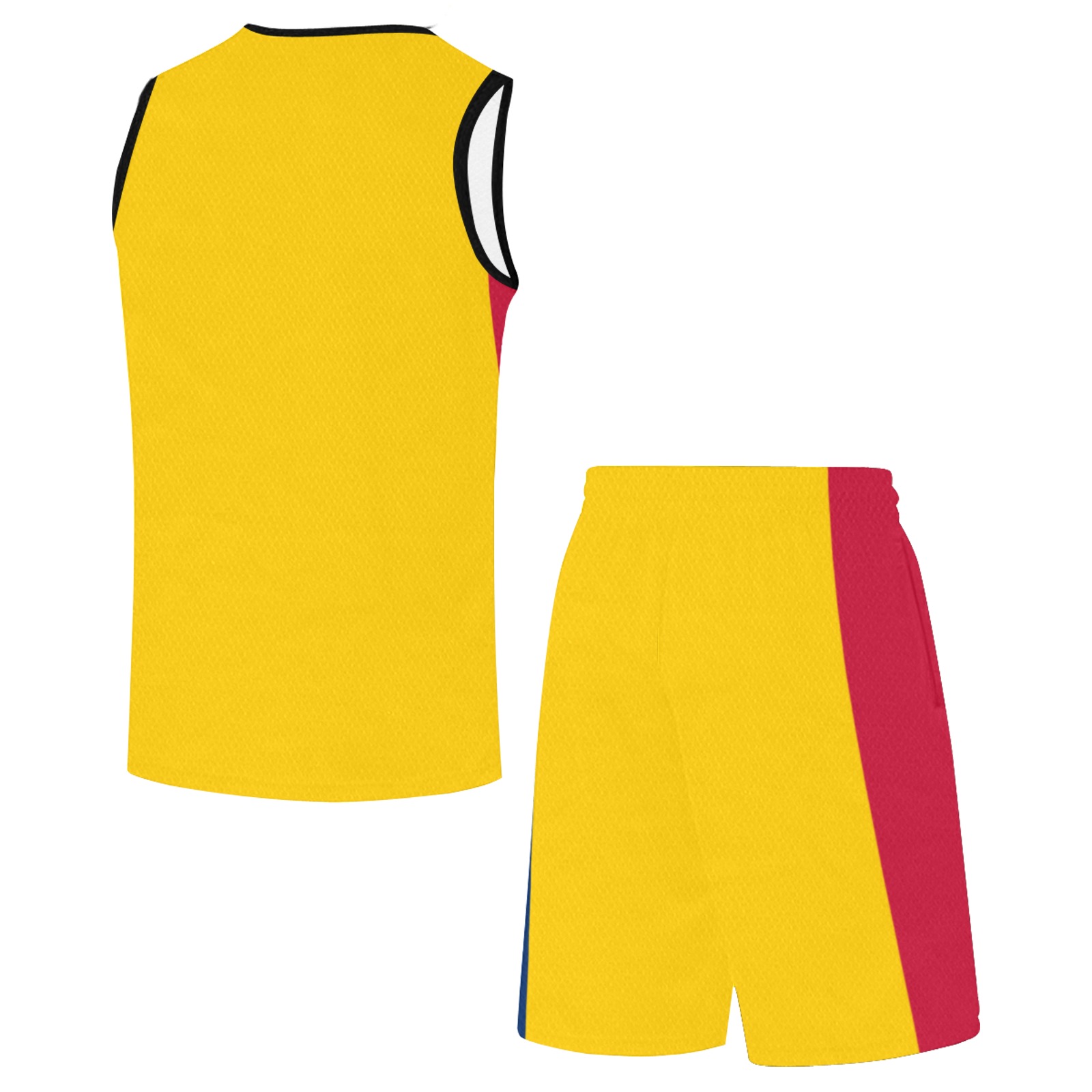 Flag_of_Chad.svg Basketball Uniform with Pocket | ID: D6310904