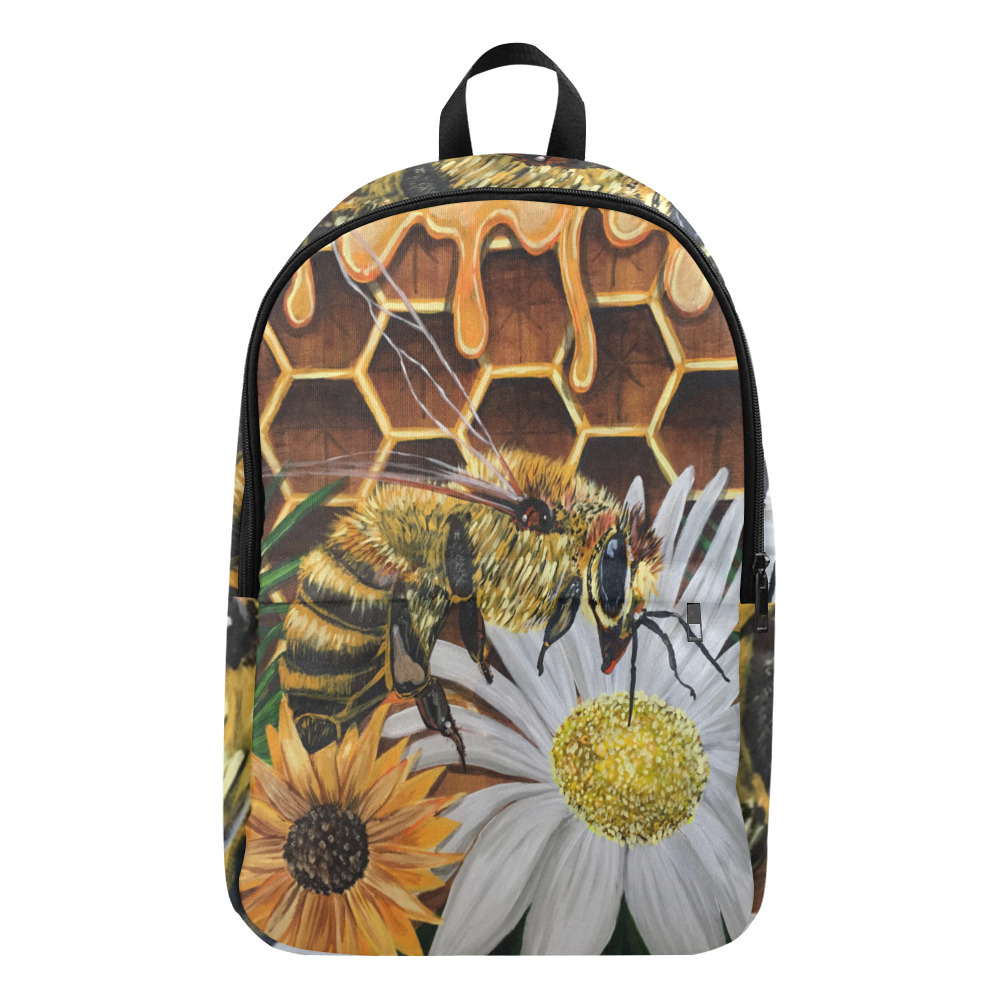Busy Bee Fabric Backpack for Adult (Model 1659) | ID: D6550527