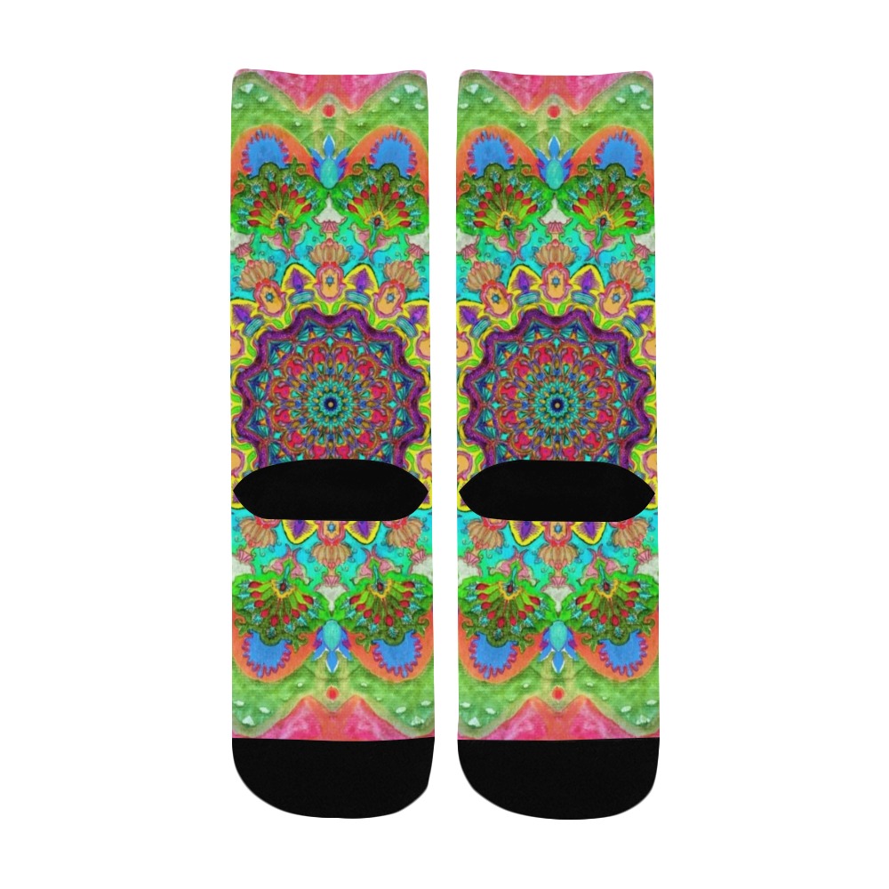 birds mandala 6 Kids' Custom Socks | ID: D6507508