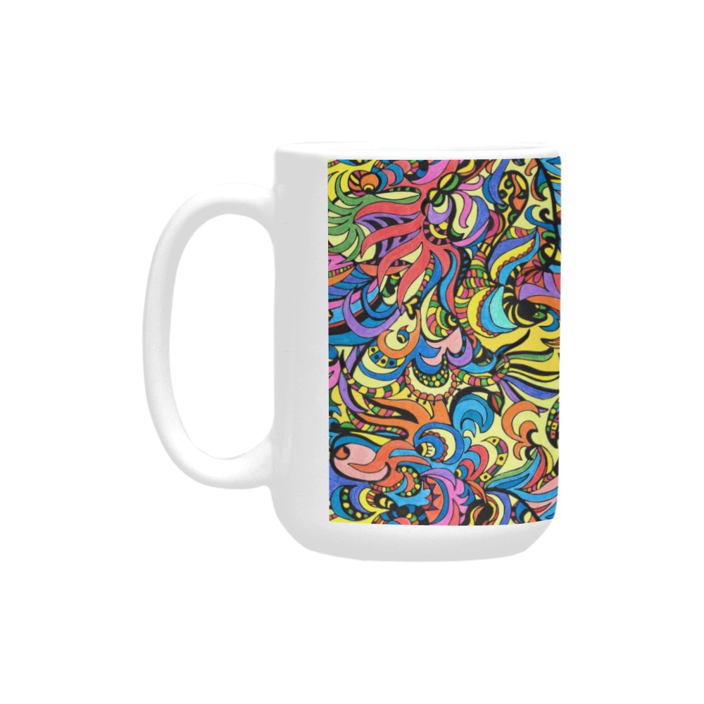 Mariana Trench Custom Ceramic Mug (15OZ) | ID: D6522764